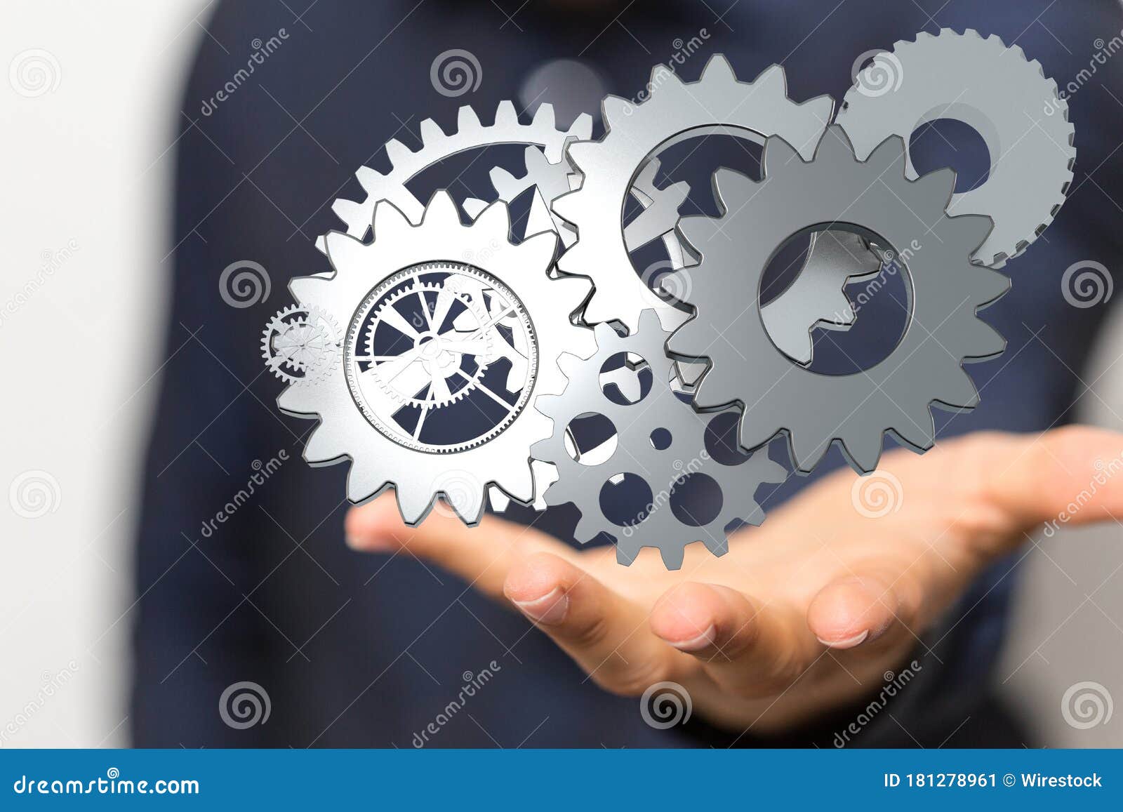 A Engineering and Design Image Gears Stock Image - Image of success ...