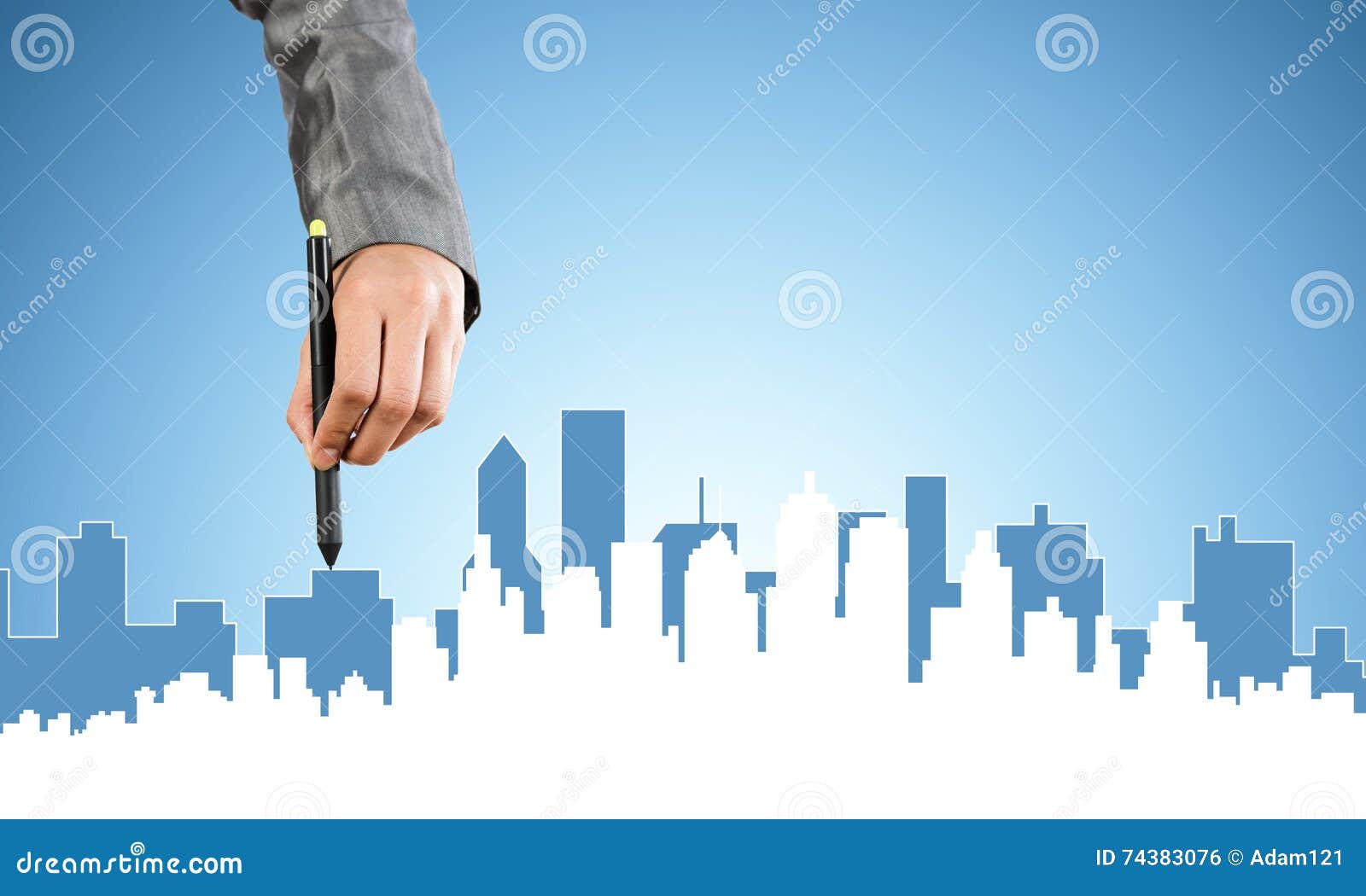 Engineering Designer at Work Stock Photo - Image of drawing, project ...