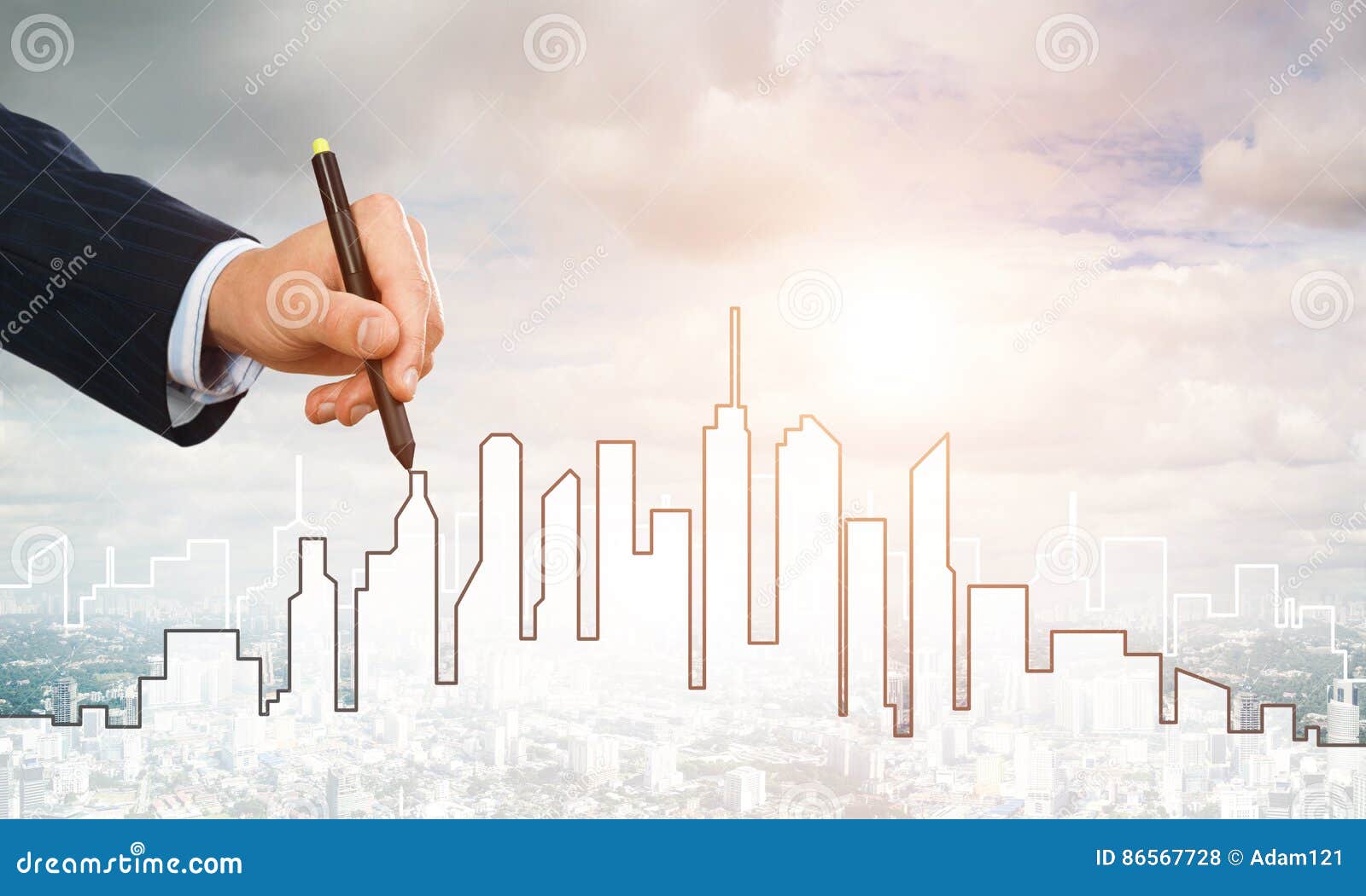 Engineering Designer at Work Stock Photo - Image of development, plan ...