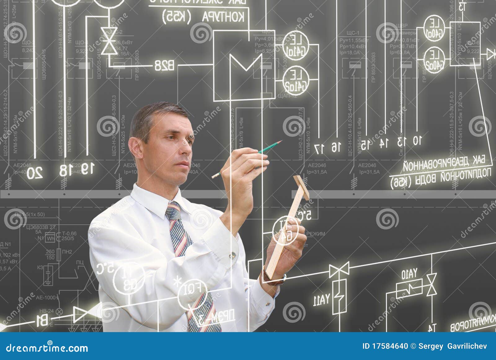 Engineering designing stock photo. Image of diagram, industry - 17584640