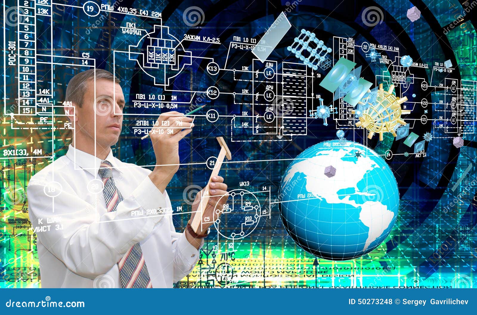 Engineering Designing Communications Connection Technologies Stock ... Engineering Designing Communications Connection Technologies Stock ...