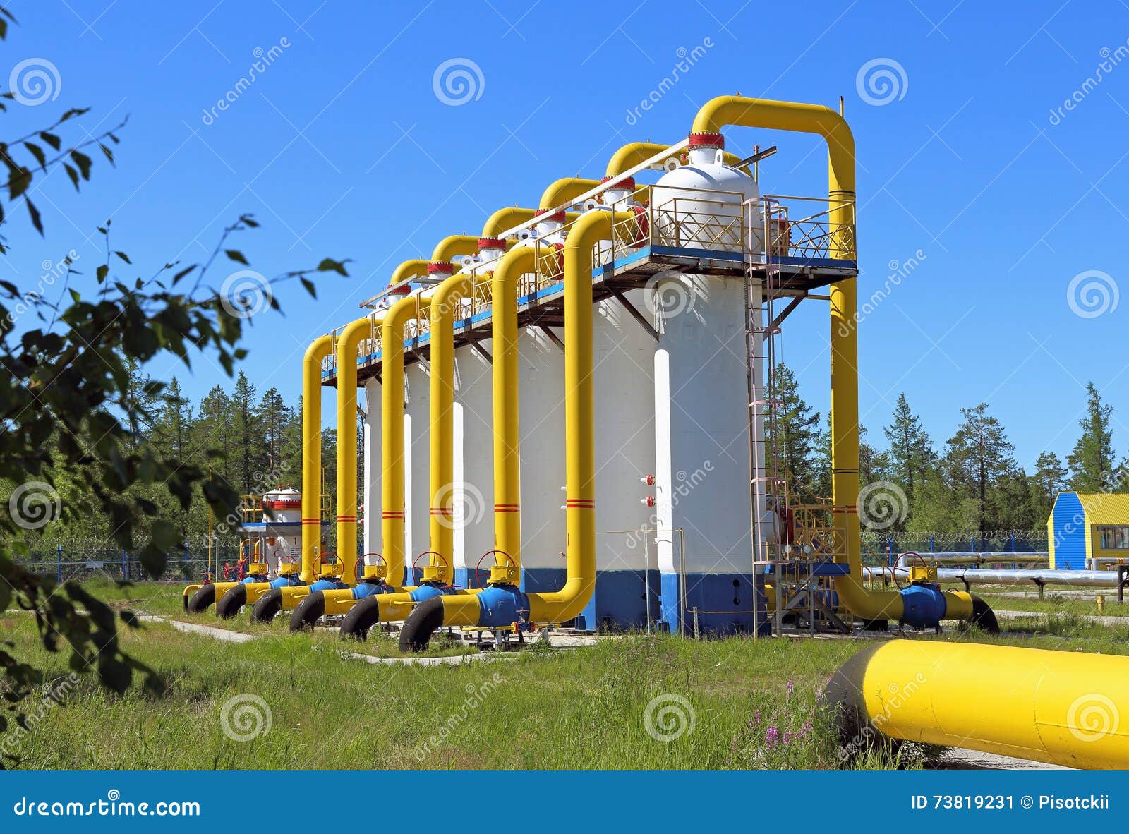 Engineering Designs on the Gas Pipeline Editorial Photo - Image of ...