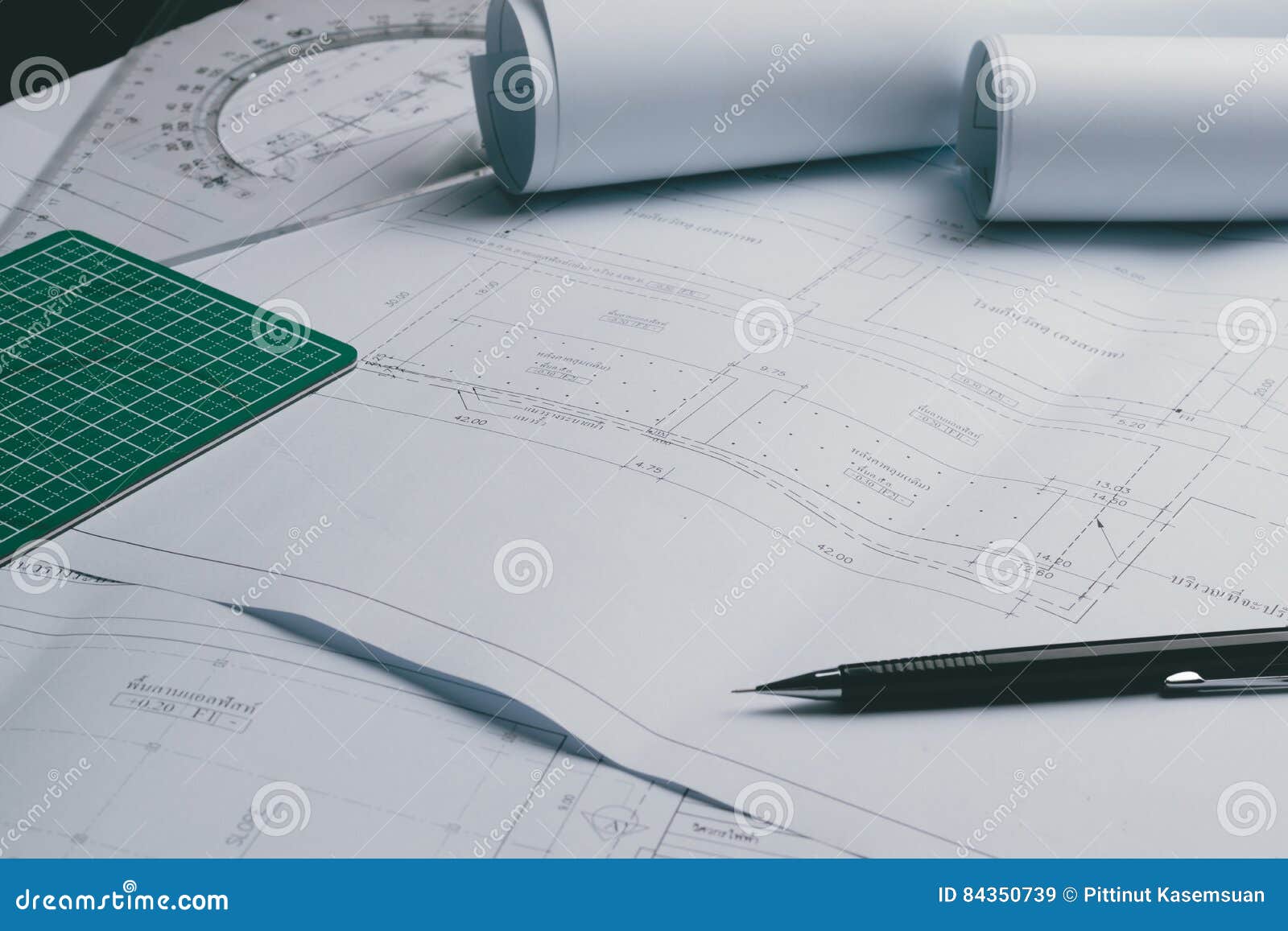 Engineering Diagram Blueprint Paper Drafting Project Sketch Arch ...