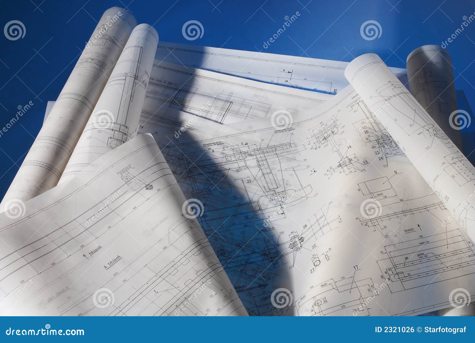 Engineering drawing stock photo. Image of business, designing - 2321026