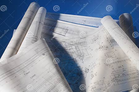 Engineering drawing stock photo. Image of business, designing - 2321026