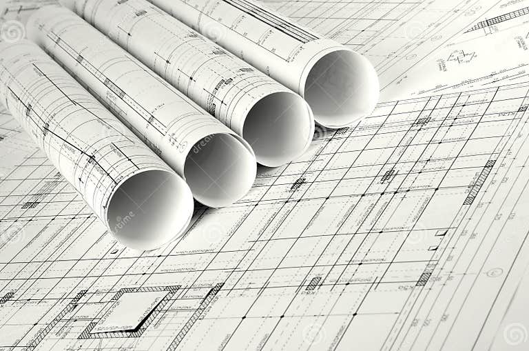 Engineering Drawing Business Stock Image - Image of concepts, ideas ...