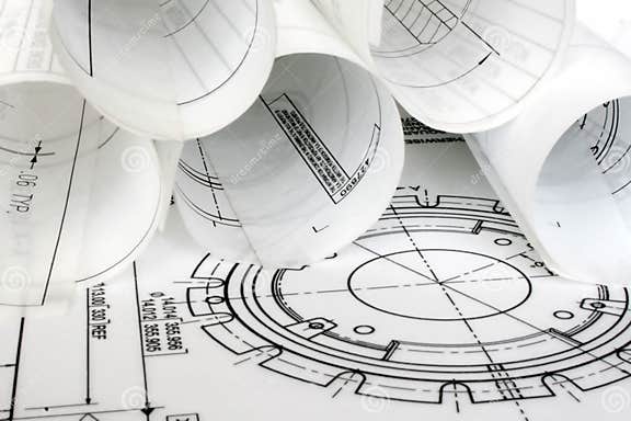 Engineering Drawings stock image. Image of engineering - 11969273