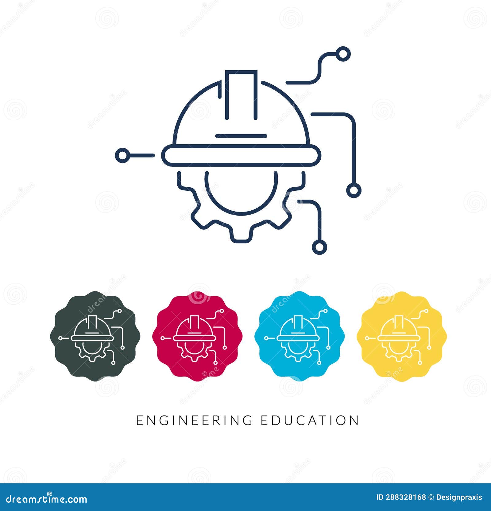 Engineering Education Courses - Stock Icon Stock Illustration ...
