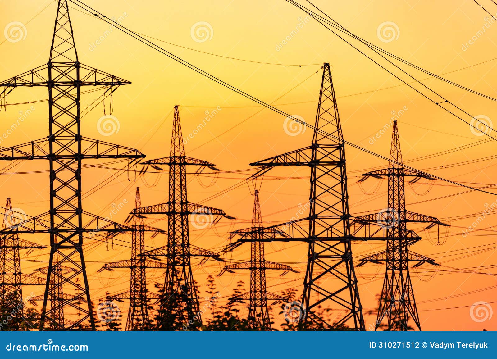 Engineering Electric Shadow Supply, Electric Construction Silhouette on ...