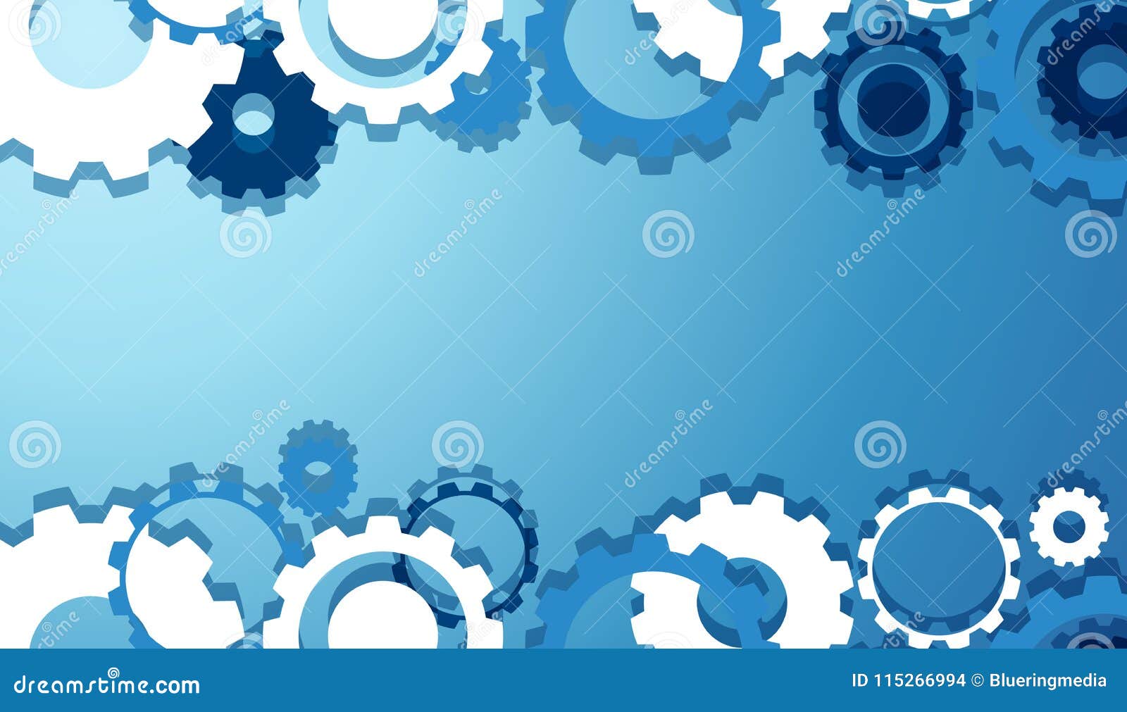 Engineering Gears And Wheels Doodle Set Cartoon Vector | CartoonDealer ...