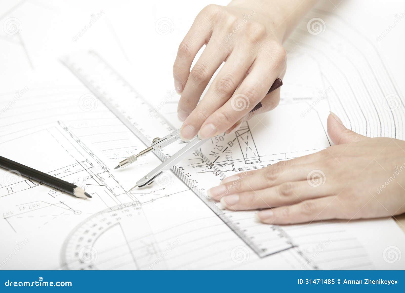 Engineering stock image. Image of document, drawing, figure - 31471485