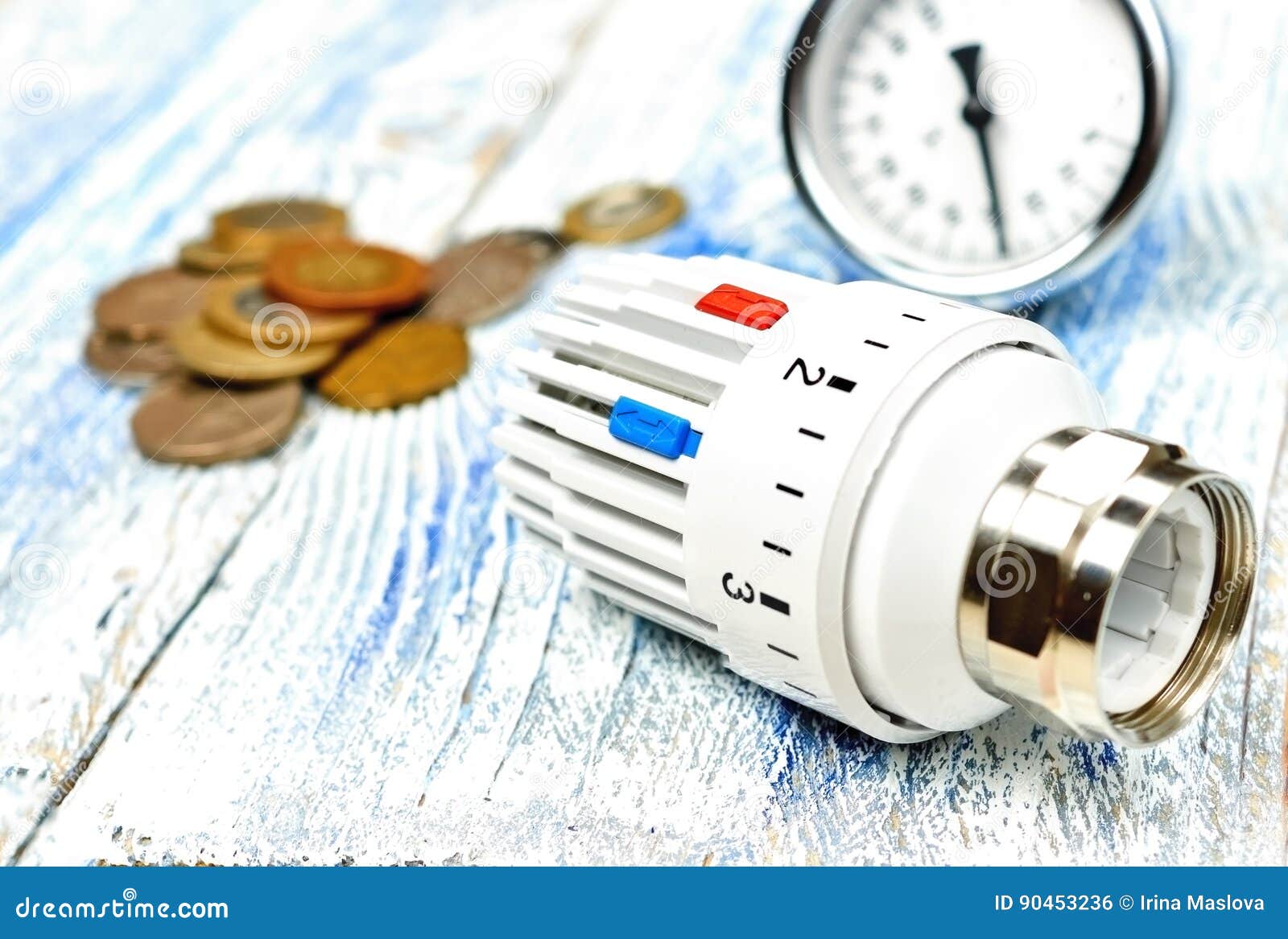 Engineering Heating. Concept Heating. Project of Heating for House ...