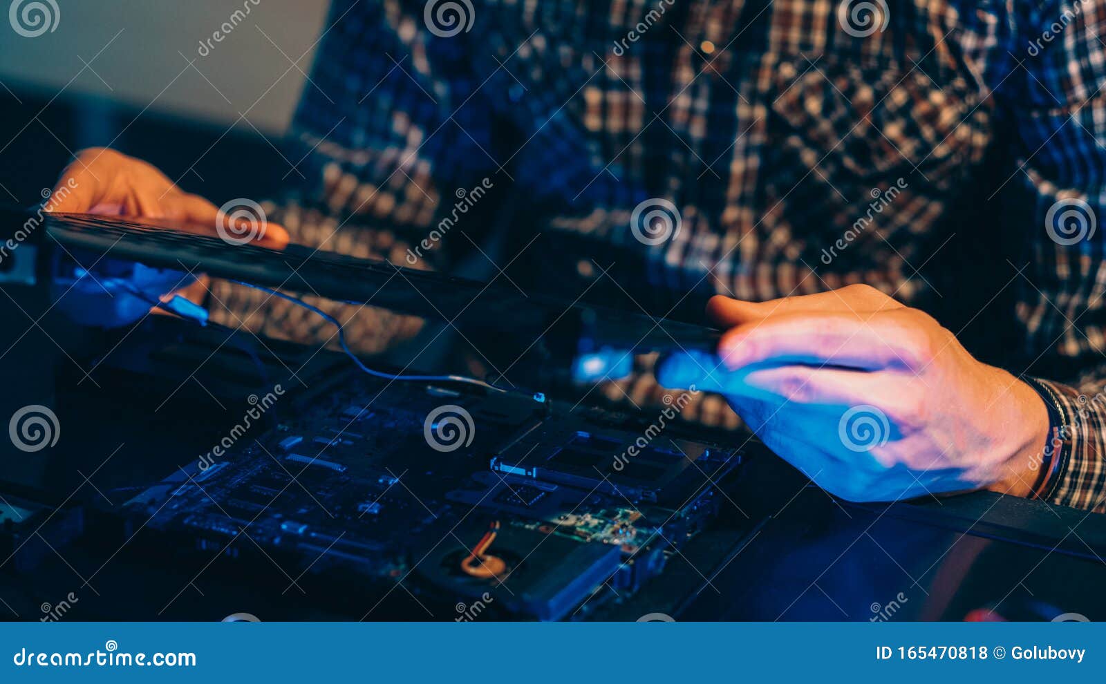 Engineering Hobby Hardware Development Laptop Stock Photo - Image of ...