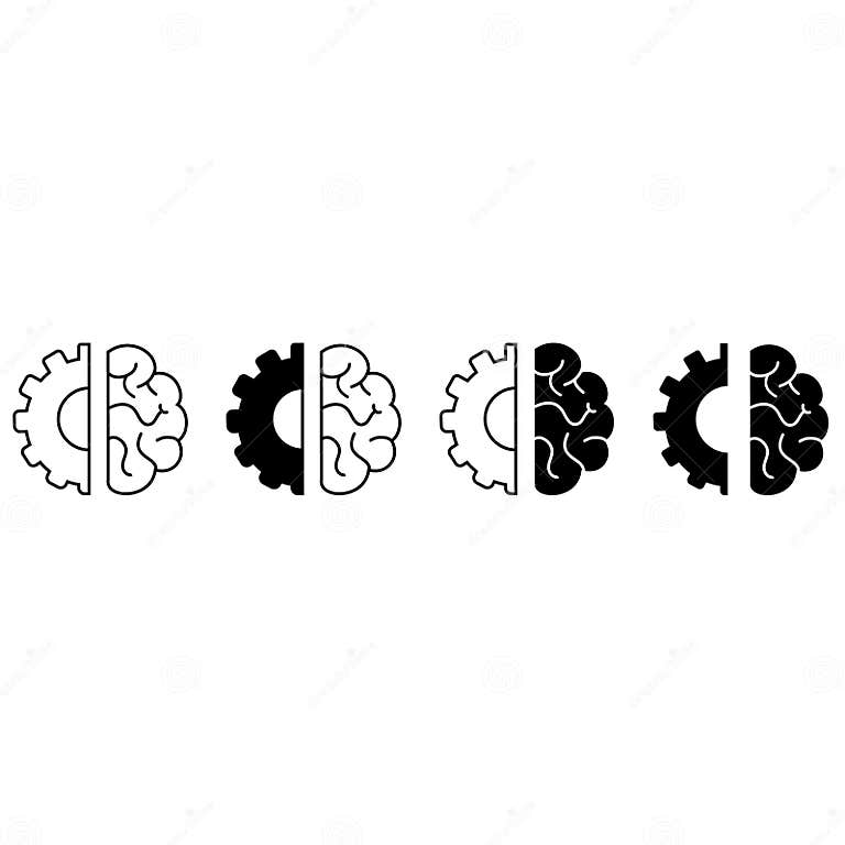 Engineering Icon Vector Set. Construction Illustration Sign Collection ...