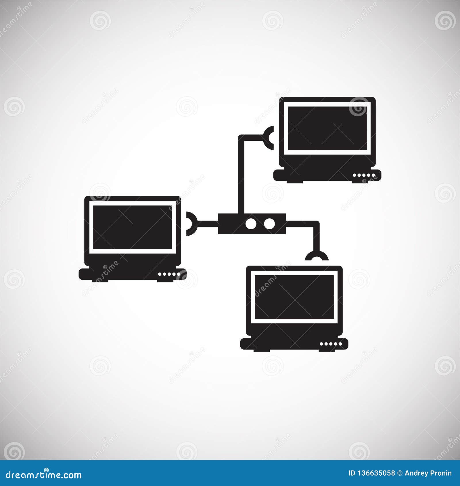 It Engineering Icon on White Background for Graphic and Web Design ...
