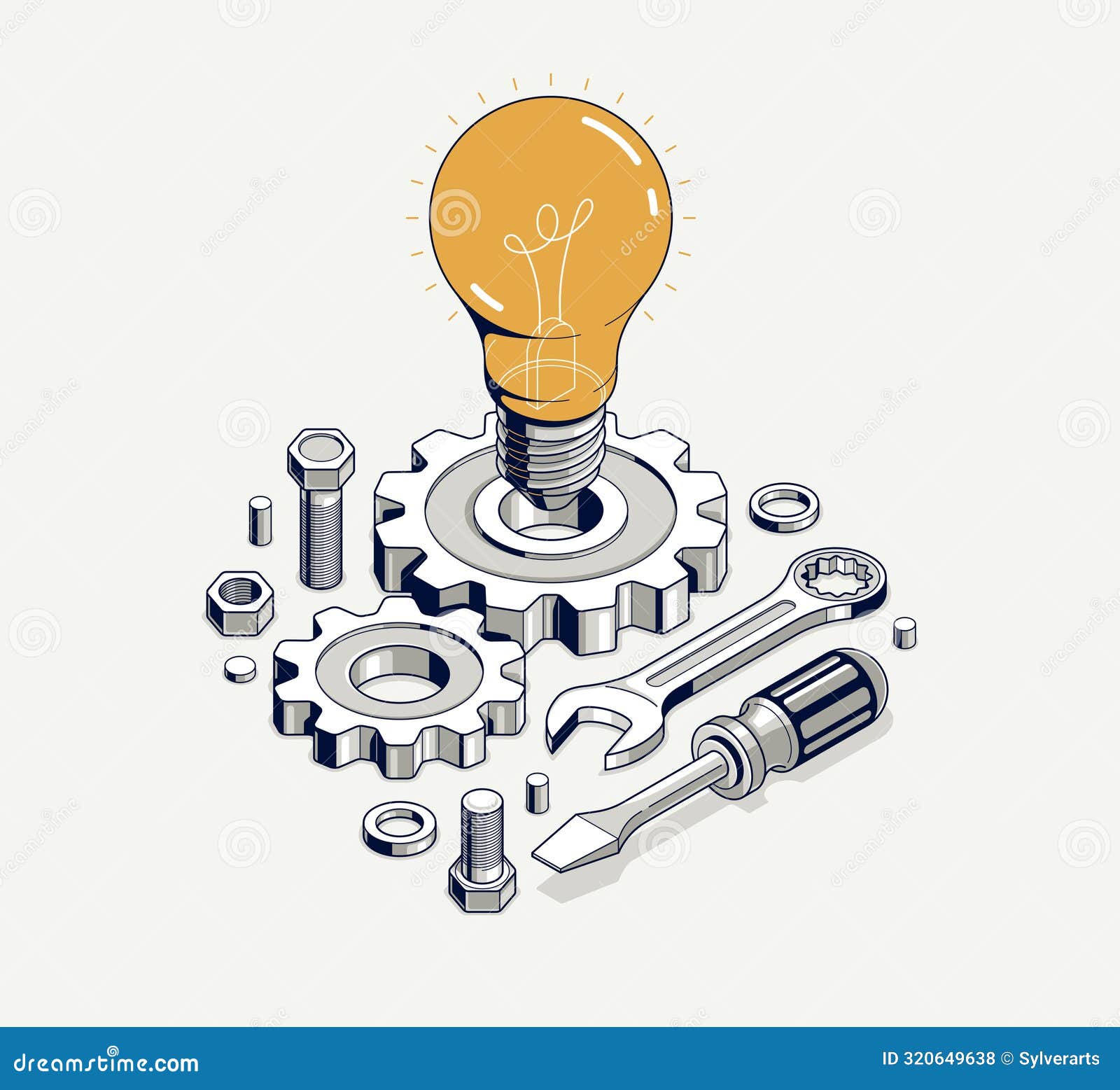 Engineering Idea Concept, Innovation, Invention and Solution Concept ...