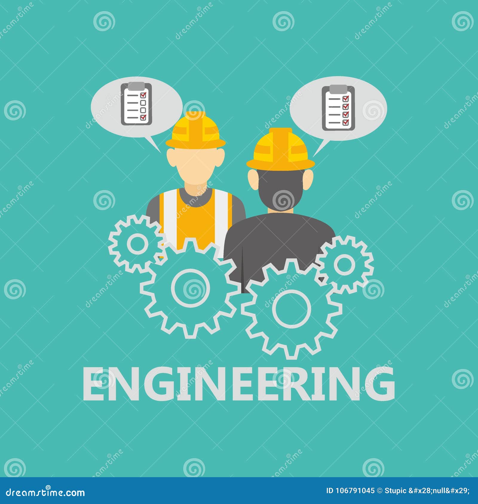 Engineering Illustration Vector Art Logo Template and Illustration ...