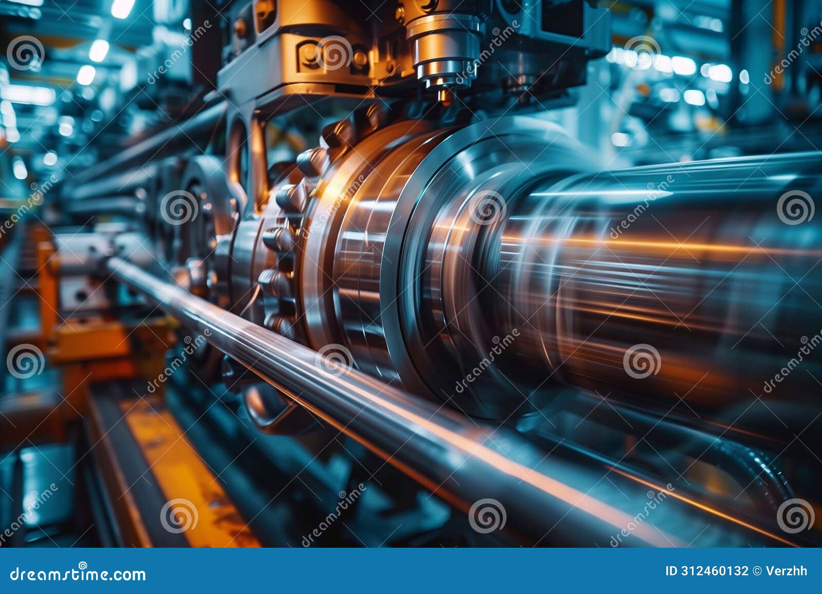 Engineering Industry, Motion Blur 2 Stock Photo - Image of machining ...