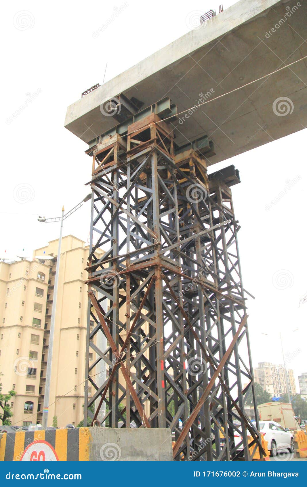 Civil Structure Construction in City Stock Photo - Image of india ...