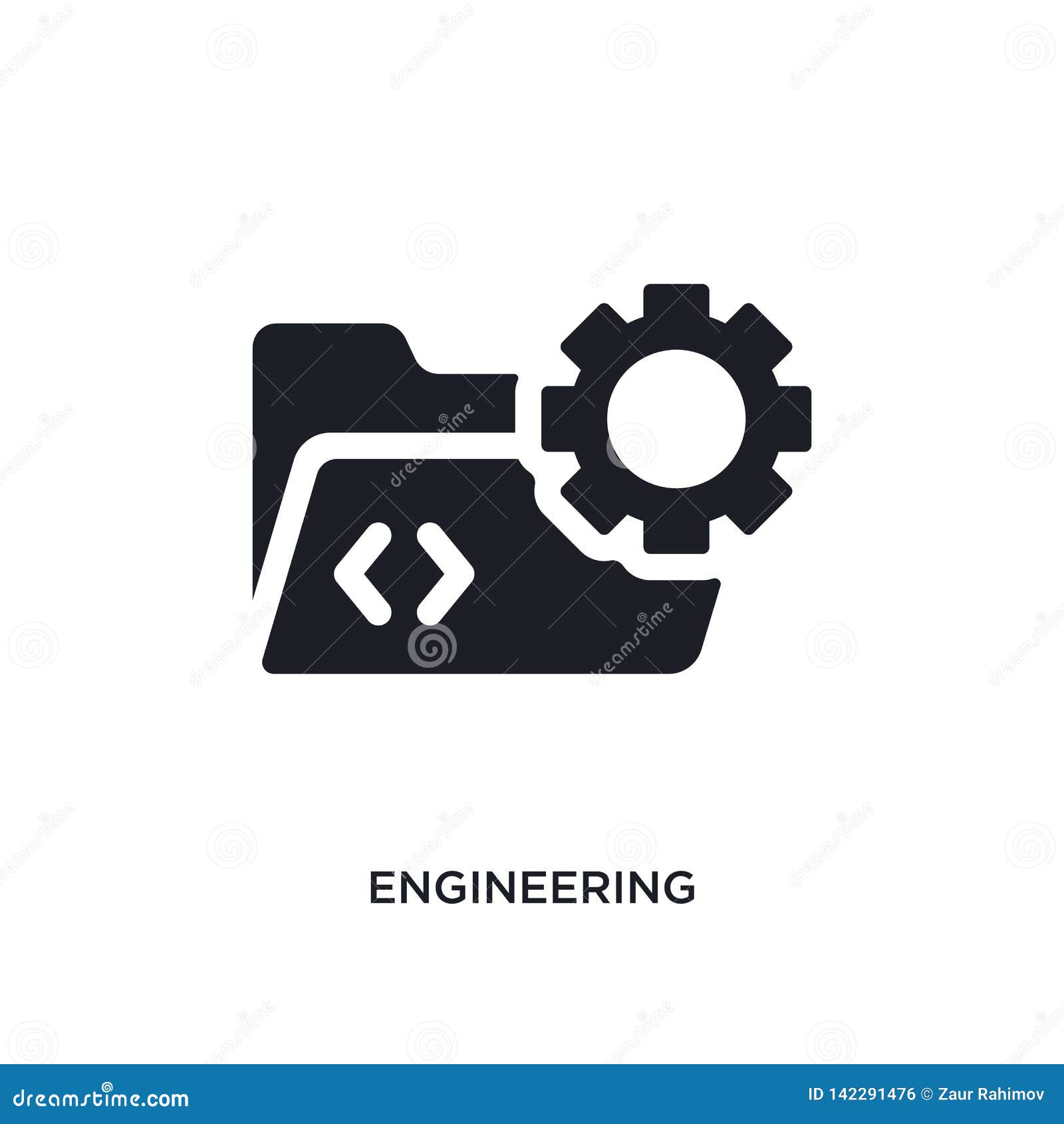 Engineering Isolated Icon Simple Element Illustration From Programming Concept Icons Stock