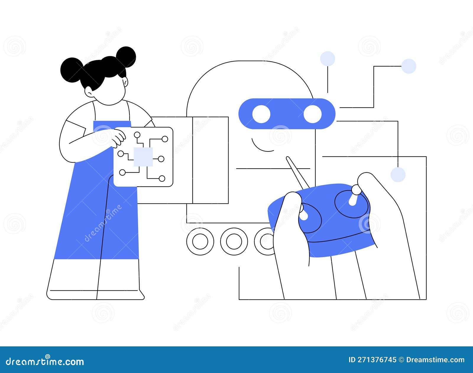 Engineering for Kids Abstract Concept Vector Illustration. Stock Vector ...