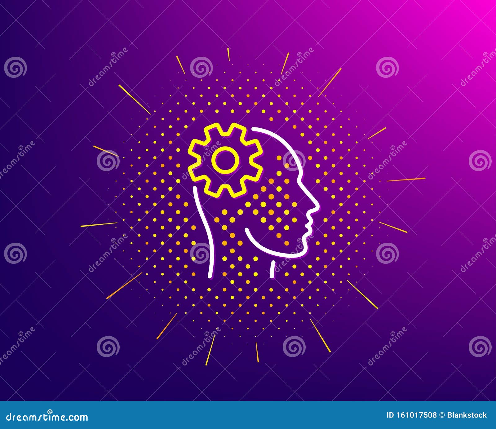 Engineering Line Icon. Cogwheel Tool Sign. Vector Stock Vector ...