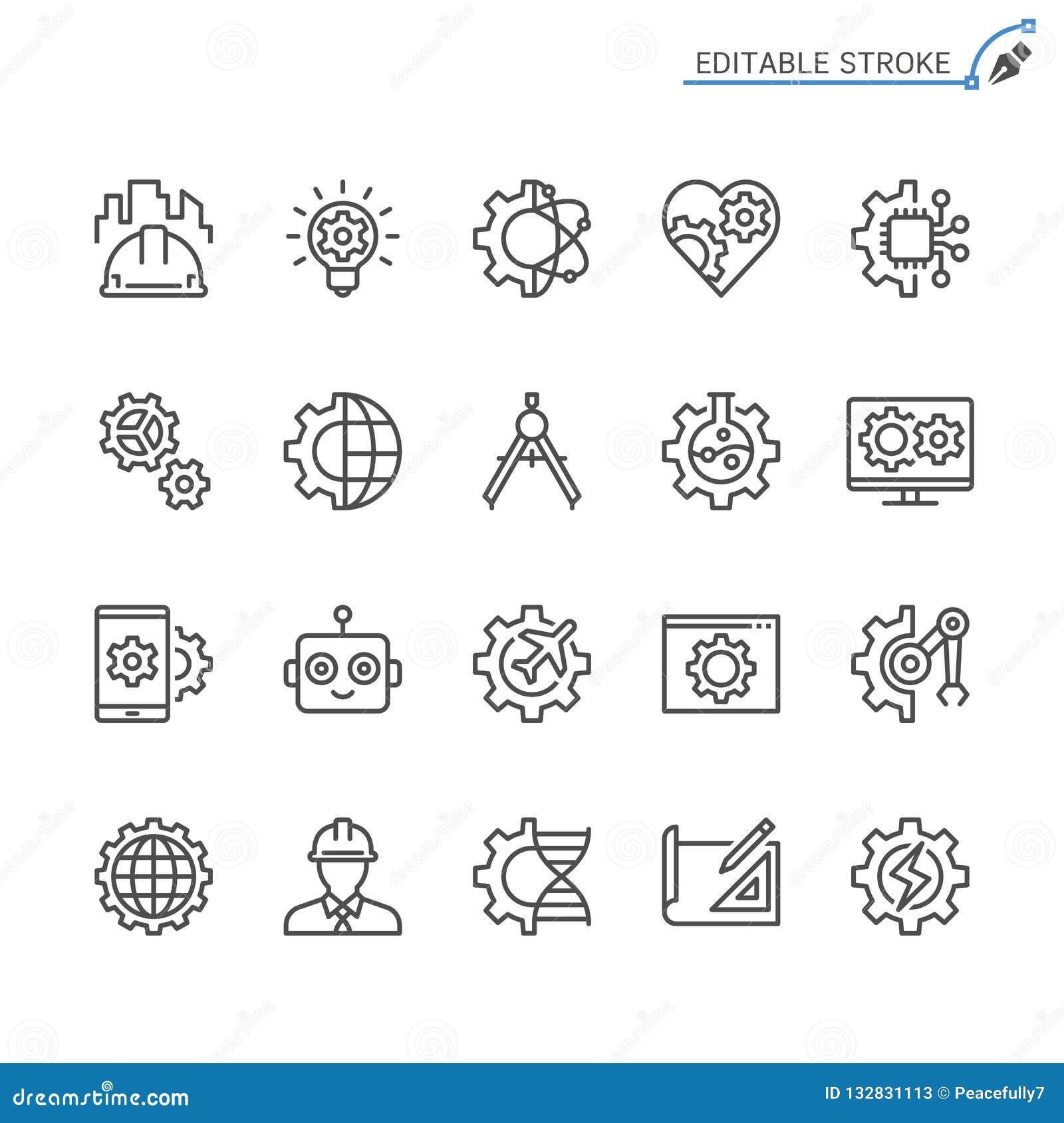 Icon On Engineering 3D Modeling And Prototyping Or Dimensions And Sizes ...