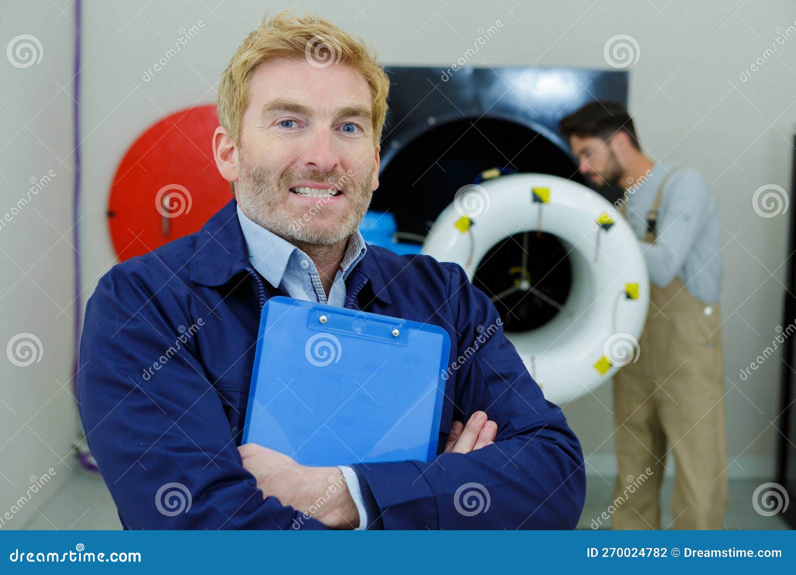 Engineering Man Looking at Camera Stock Photo - Image of logistic ...