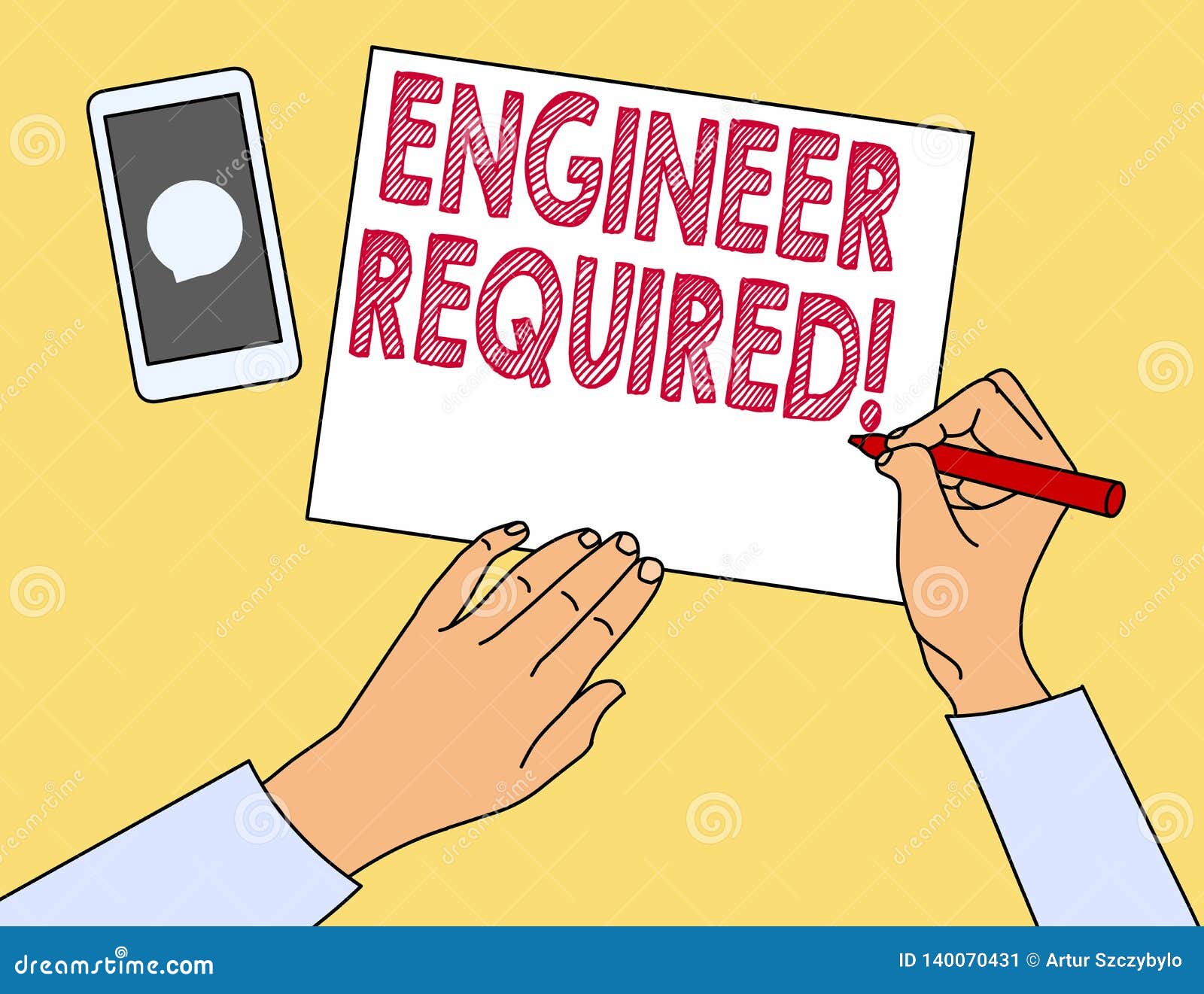 Engineering and Mechanics and Technician People Required for a Job. an ...