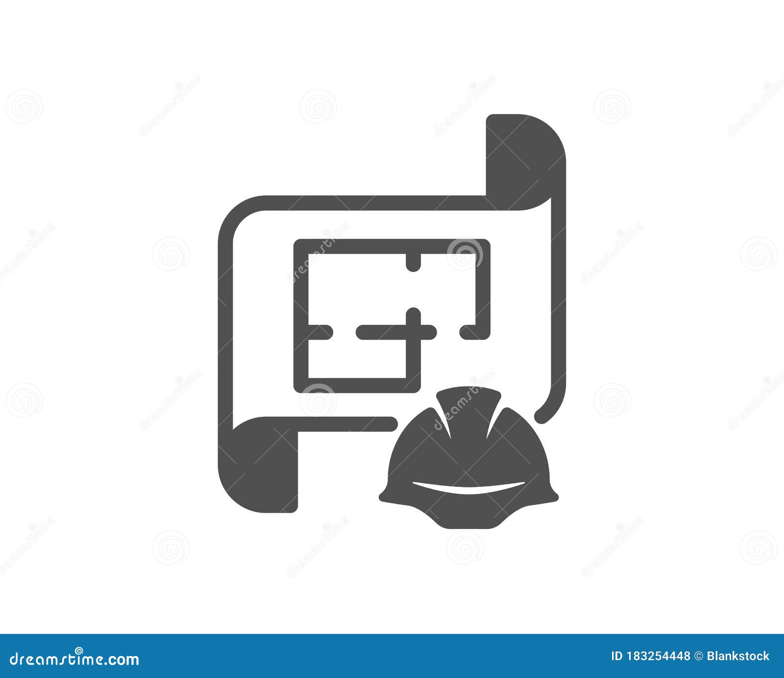Engineering Plan Icon. Technical Documentation Sign. Vector Stock ...