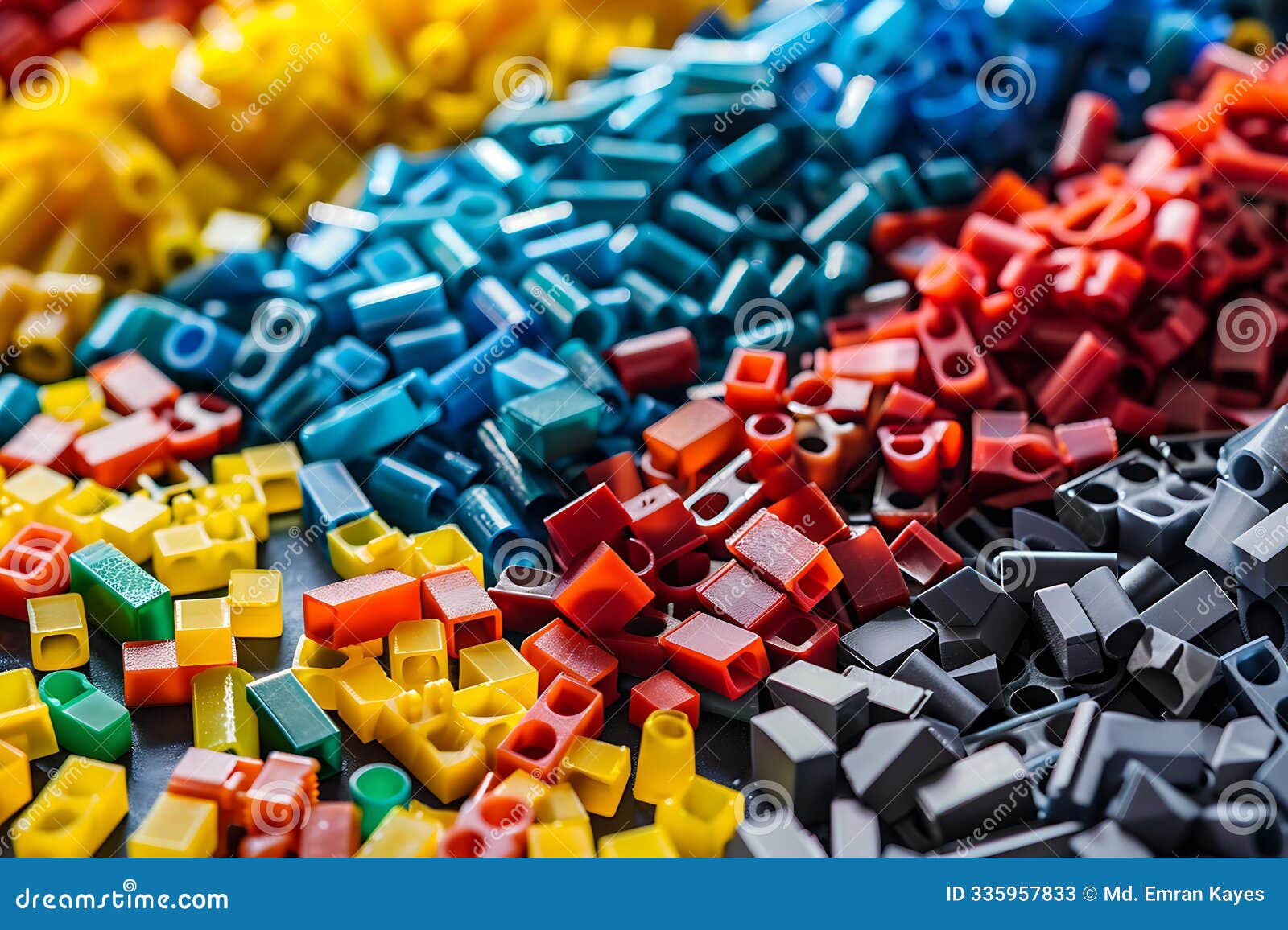 Engineering Plastics. Polyurethane and Abs Plastic Parts Materials ...
