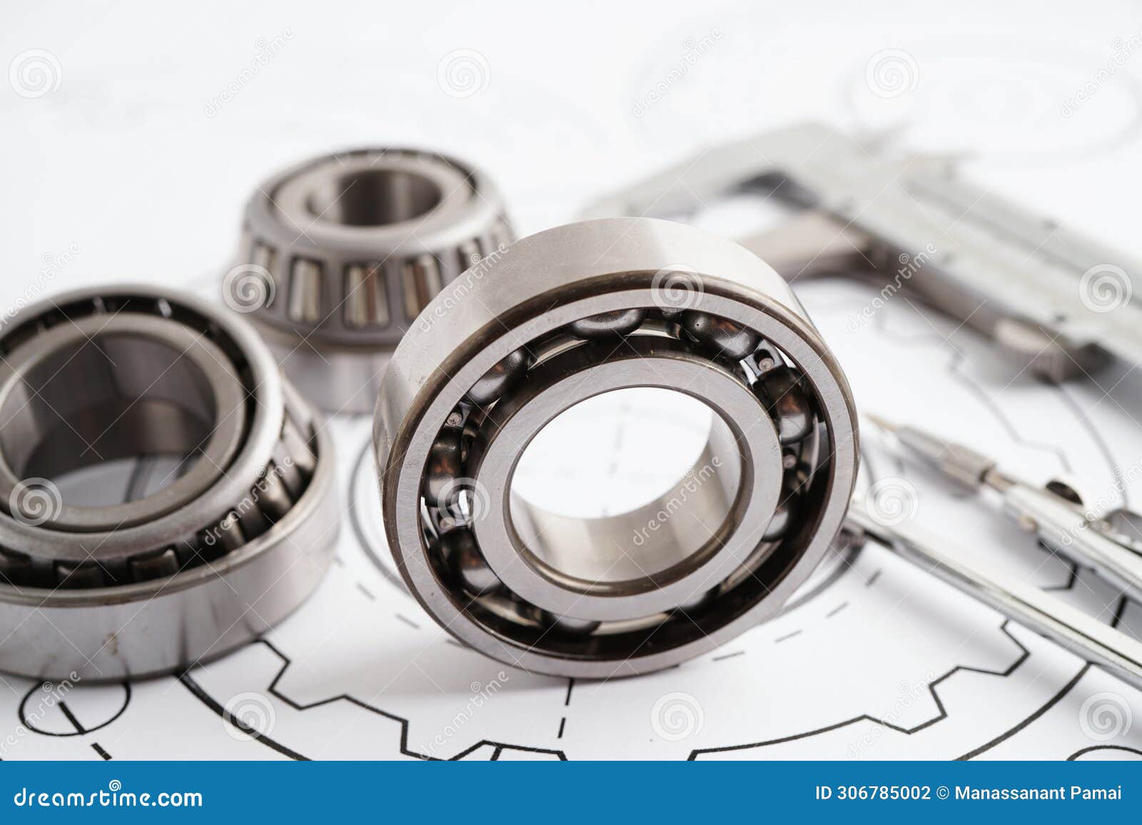 Engineering and Precision Tools with Metal Ball Bering, Mechanical ...