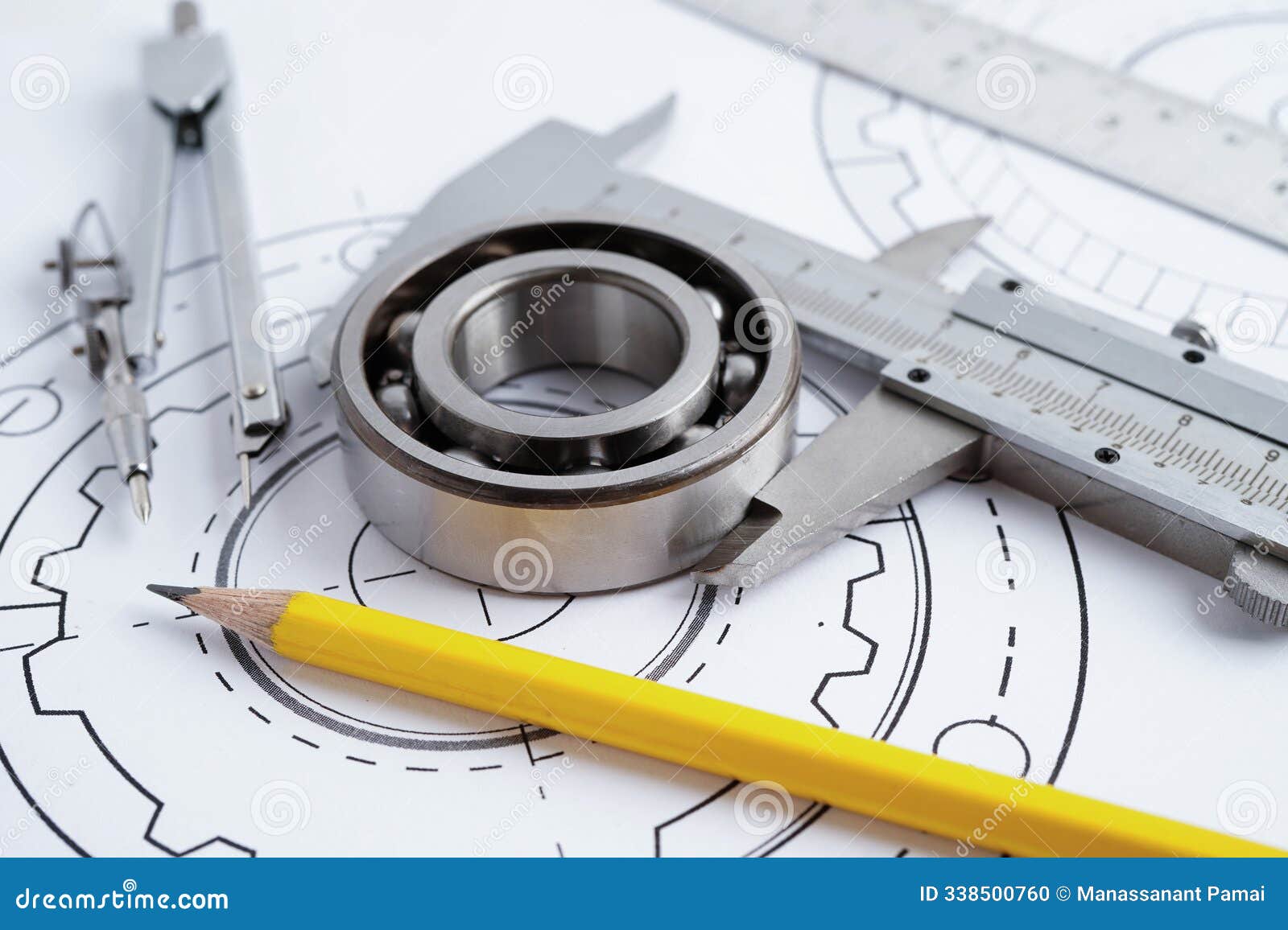 Engineering and Precision Tools with Metal Ball Bering, Mechanical ...