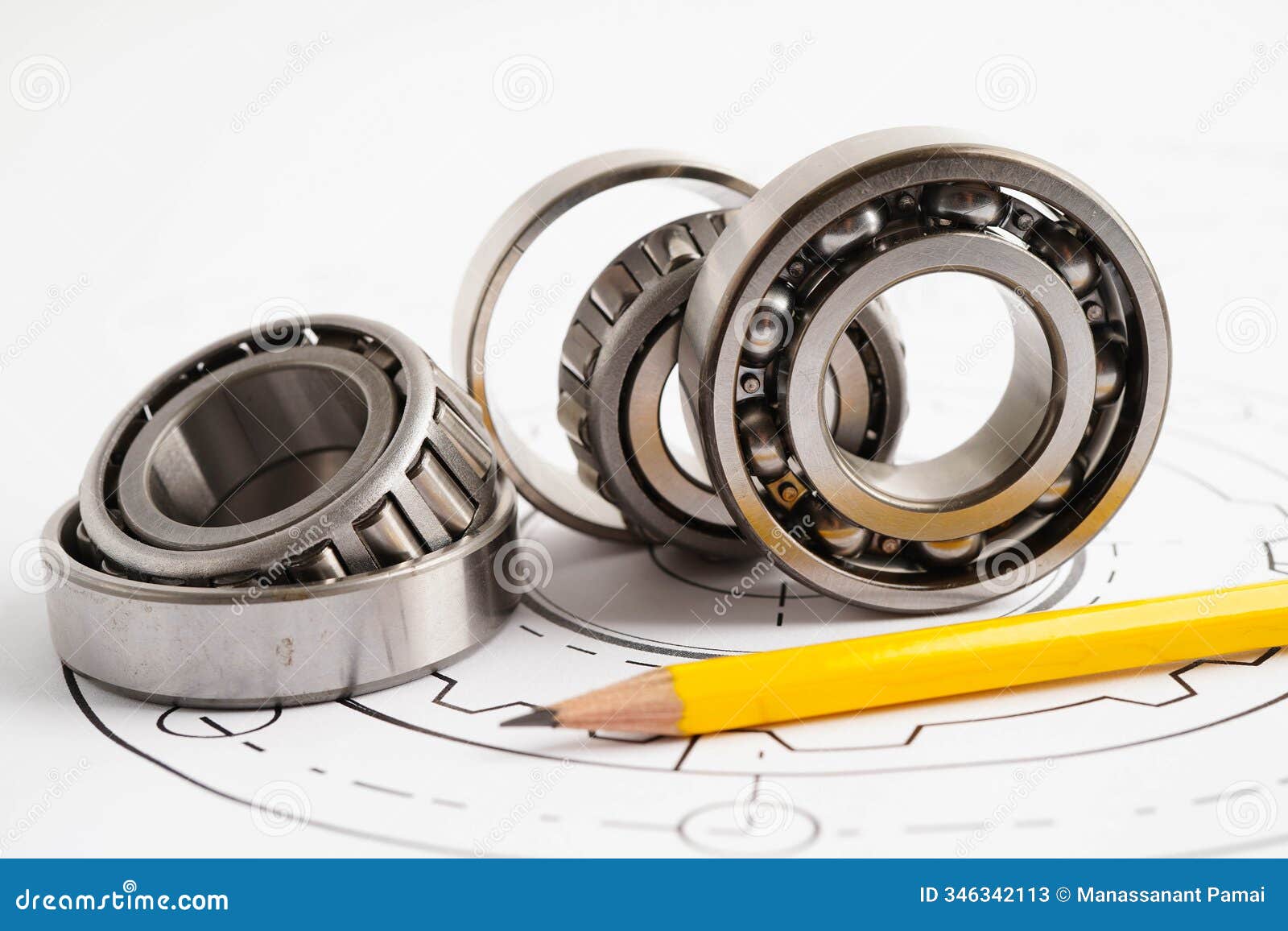 Engineering and Precision Tools with Metal Ball Bering, Mechanical ...