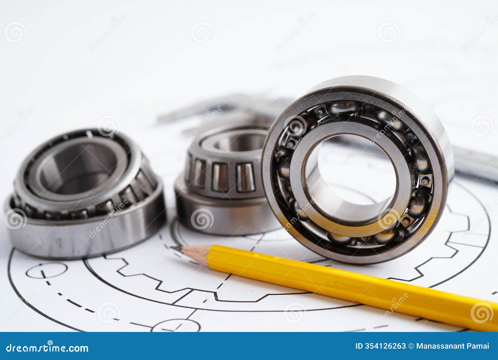 Engineering and Precision Tools with Metal Ball Bering, Mechanical ...