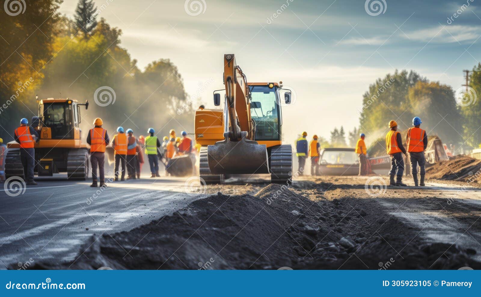 Engineering the Roadways - the Intense Work of Building a New Asphalt ...