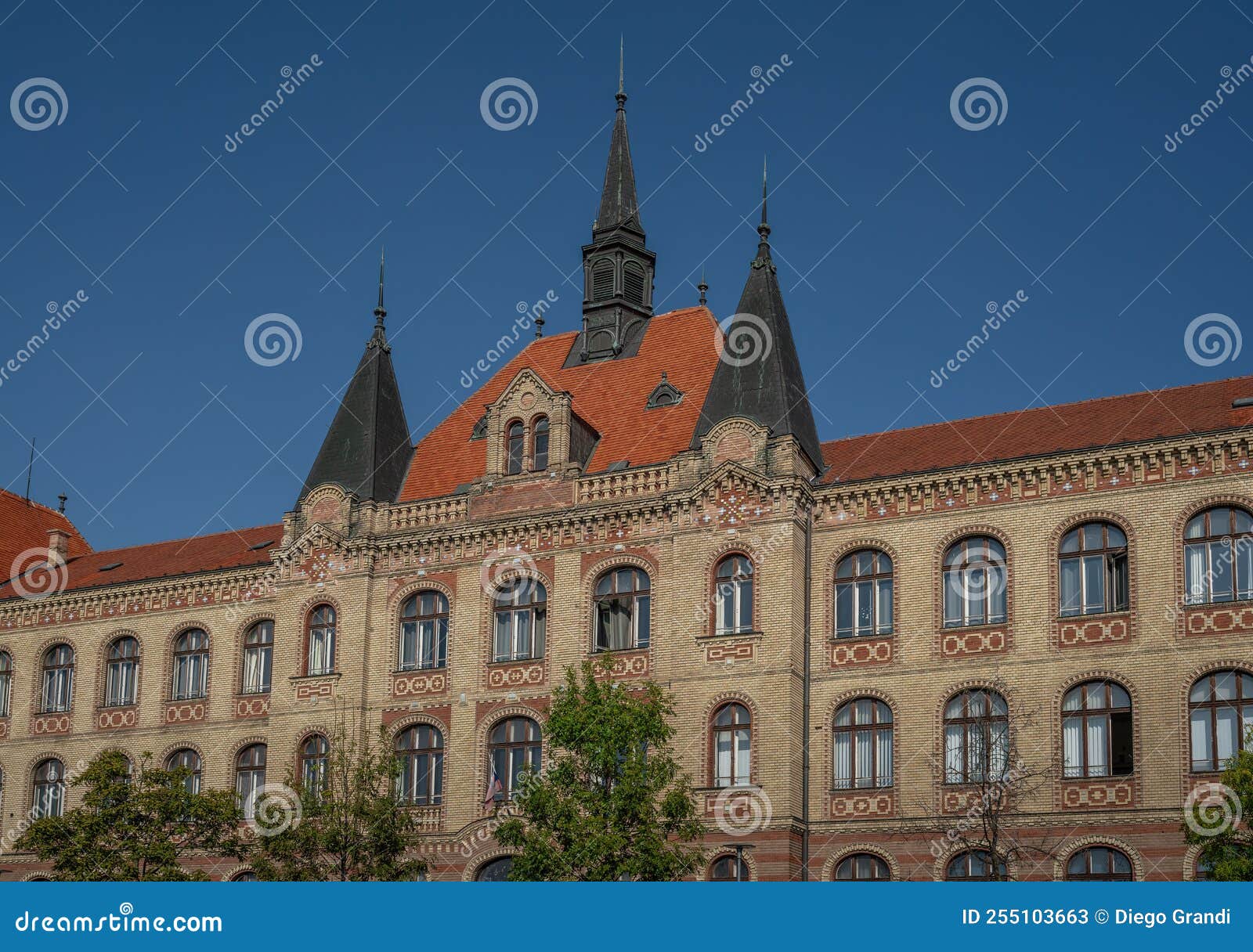 Engineering School Building - Bratislava, Slovakia Stock Image - Image ...
