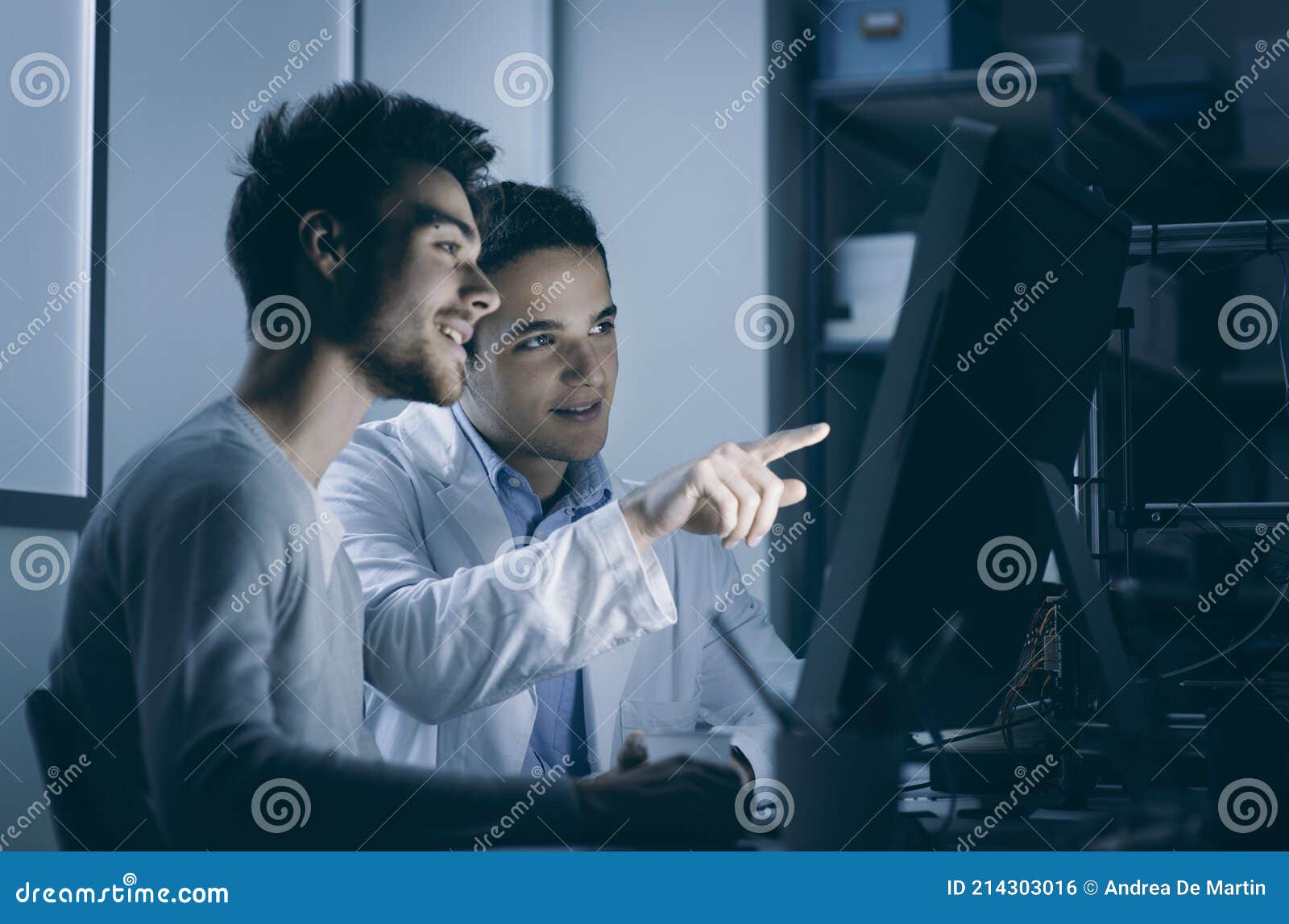 Engineering Students in the Lab Stock Photo - Image of laboratory ...