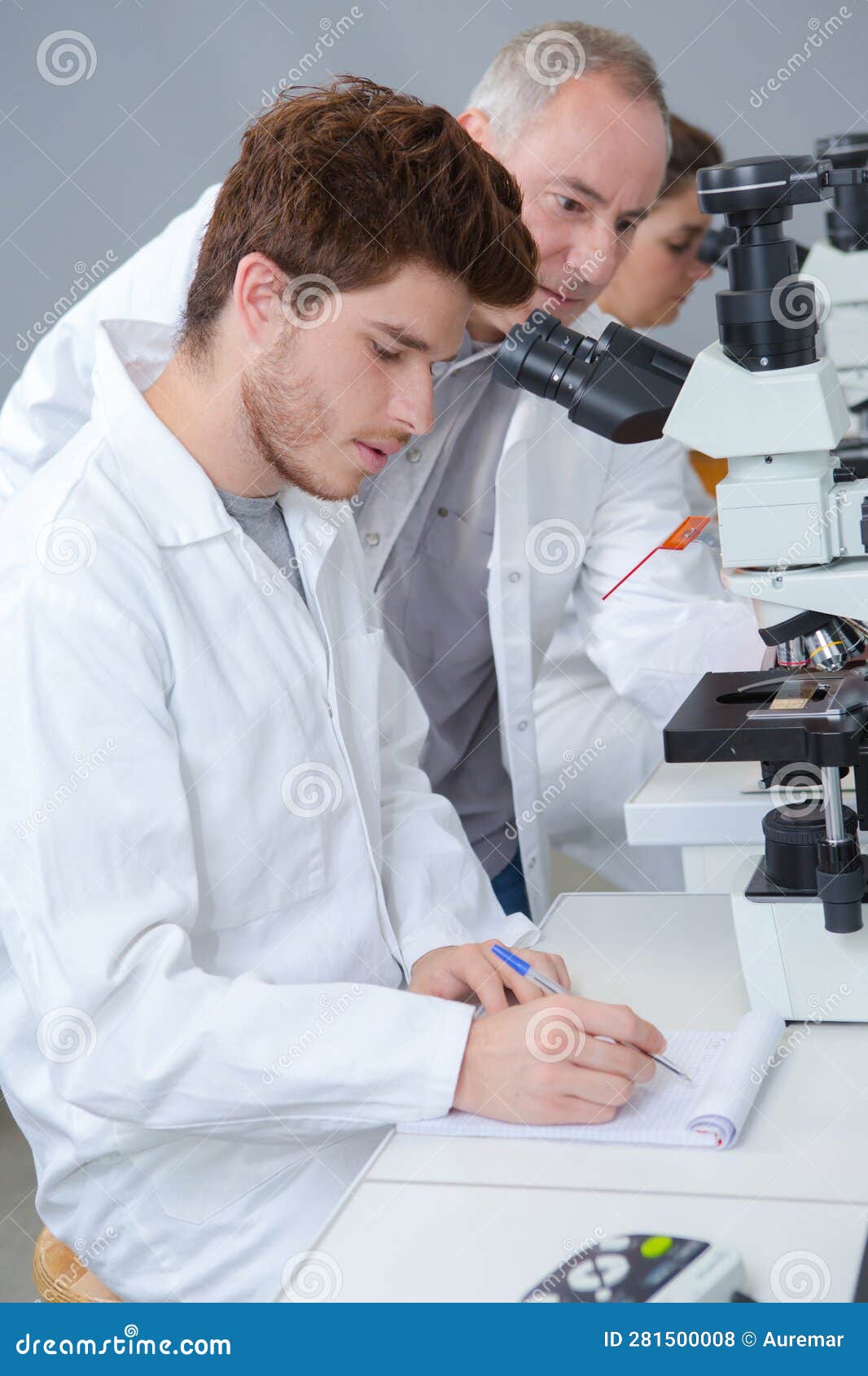 Engineering Students Working in Lab Stock Photo - Image of people ...