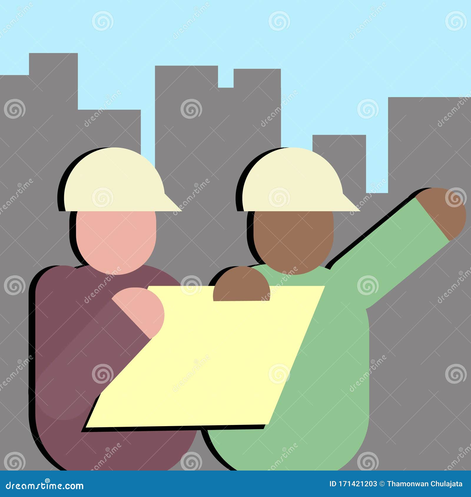 Engineering Symbol for Construction Stock Vector - Illustration of sign ...