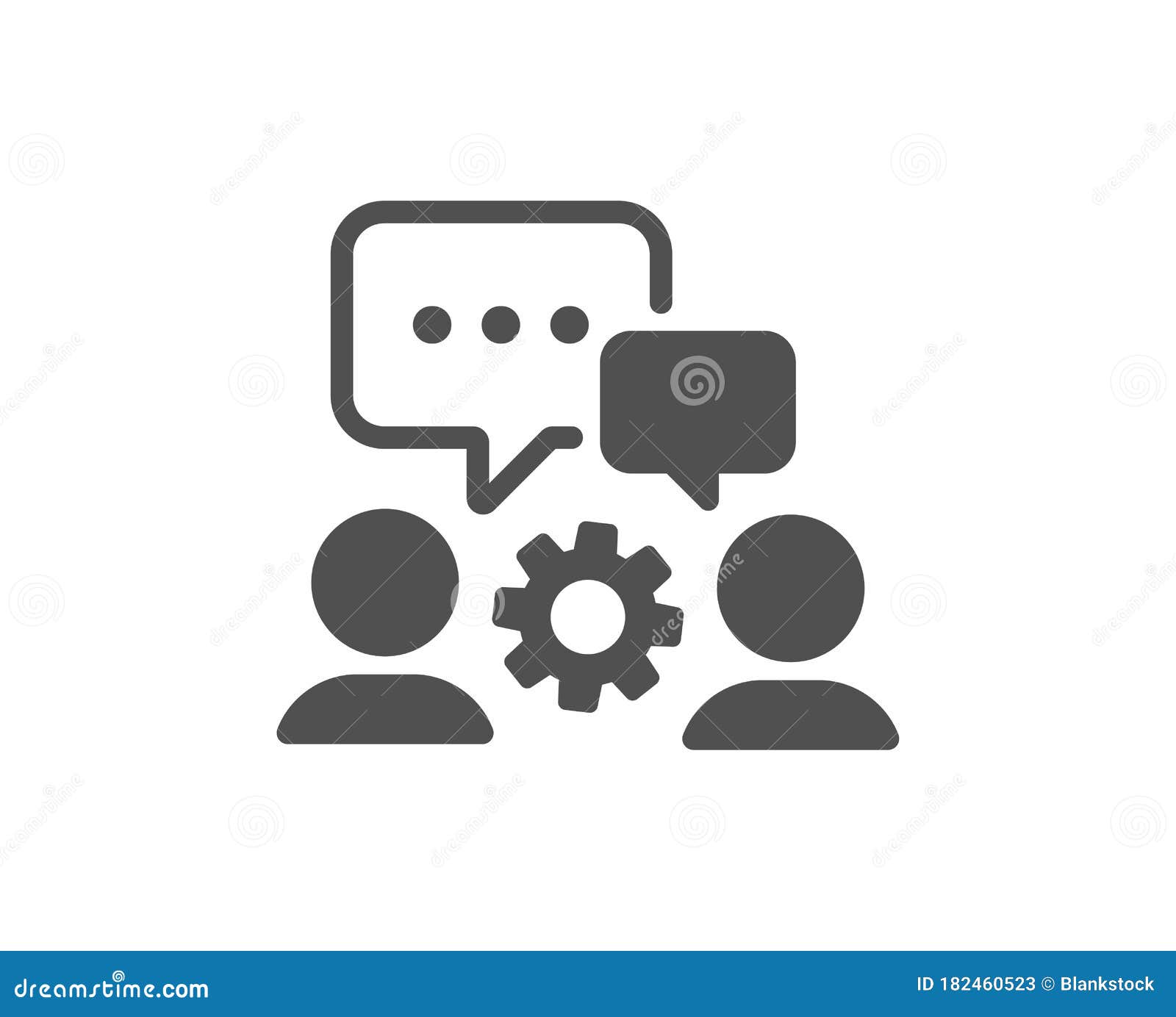 Engineering Team Icon. Engineer or Architect Group Sign. Vector Stock ...