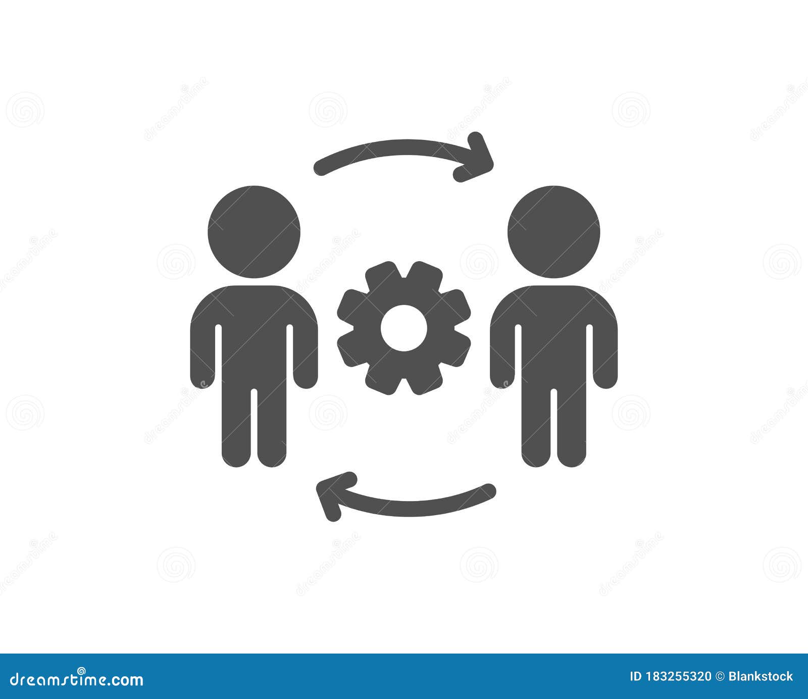 Engineering Team Icon. Engineer or Architect Group Sign. Vector Stock ...