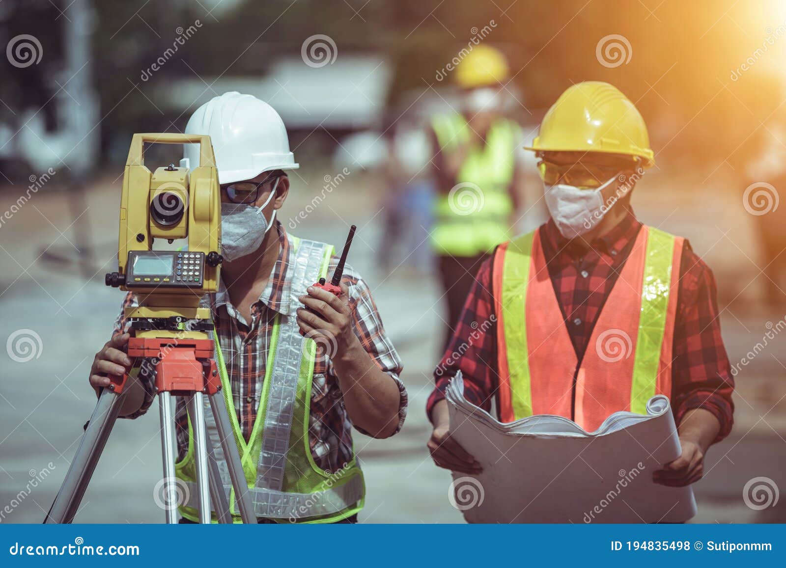 The Engineering Team Is Meeting The Layout And Structure. The ...