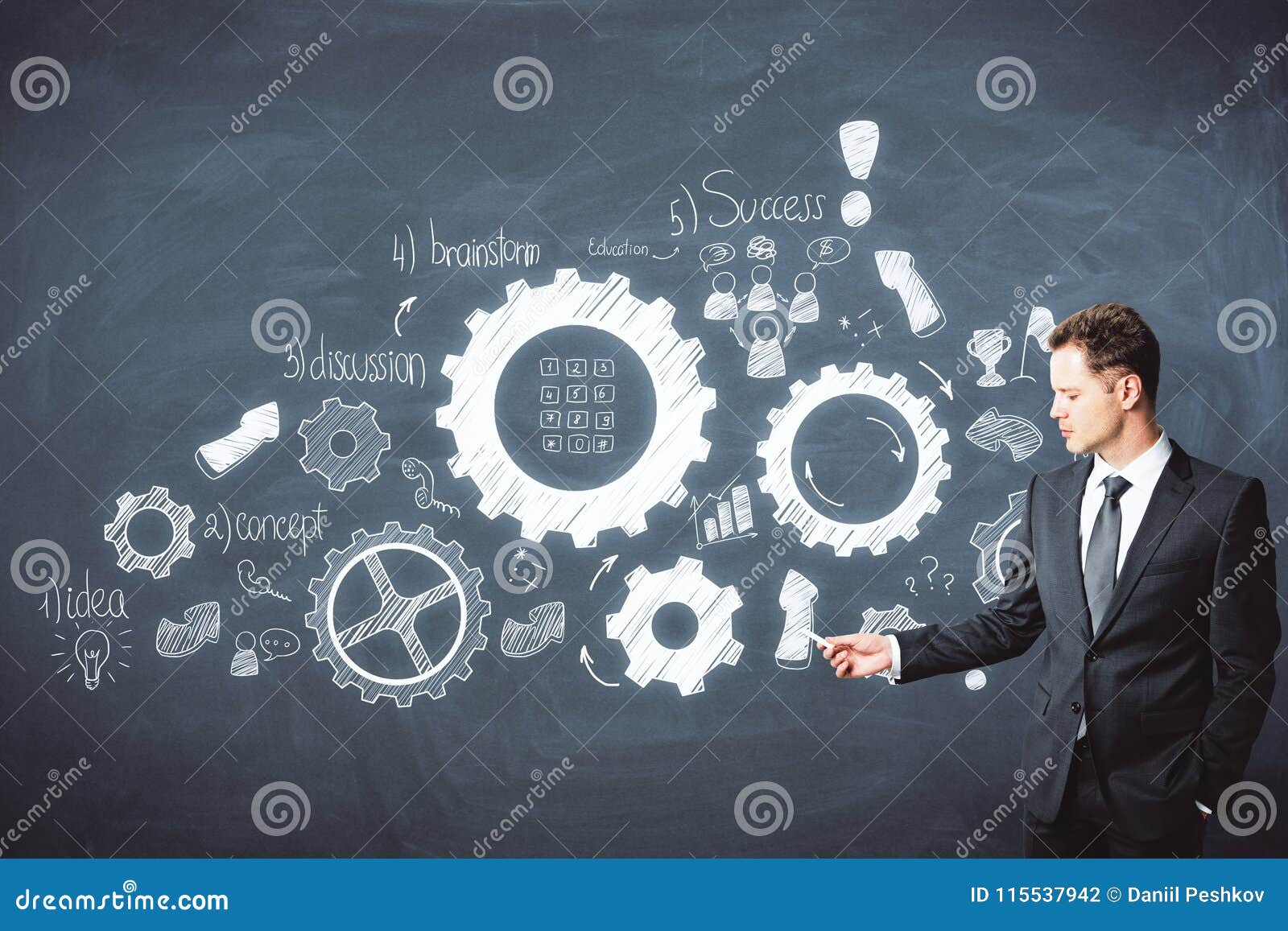 Engineering and Teamwork Concept Stock Photo - Image of equipment ...