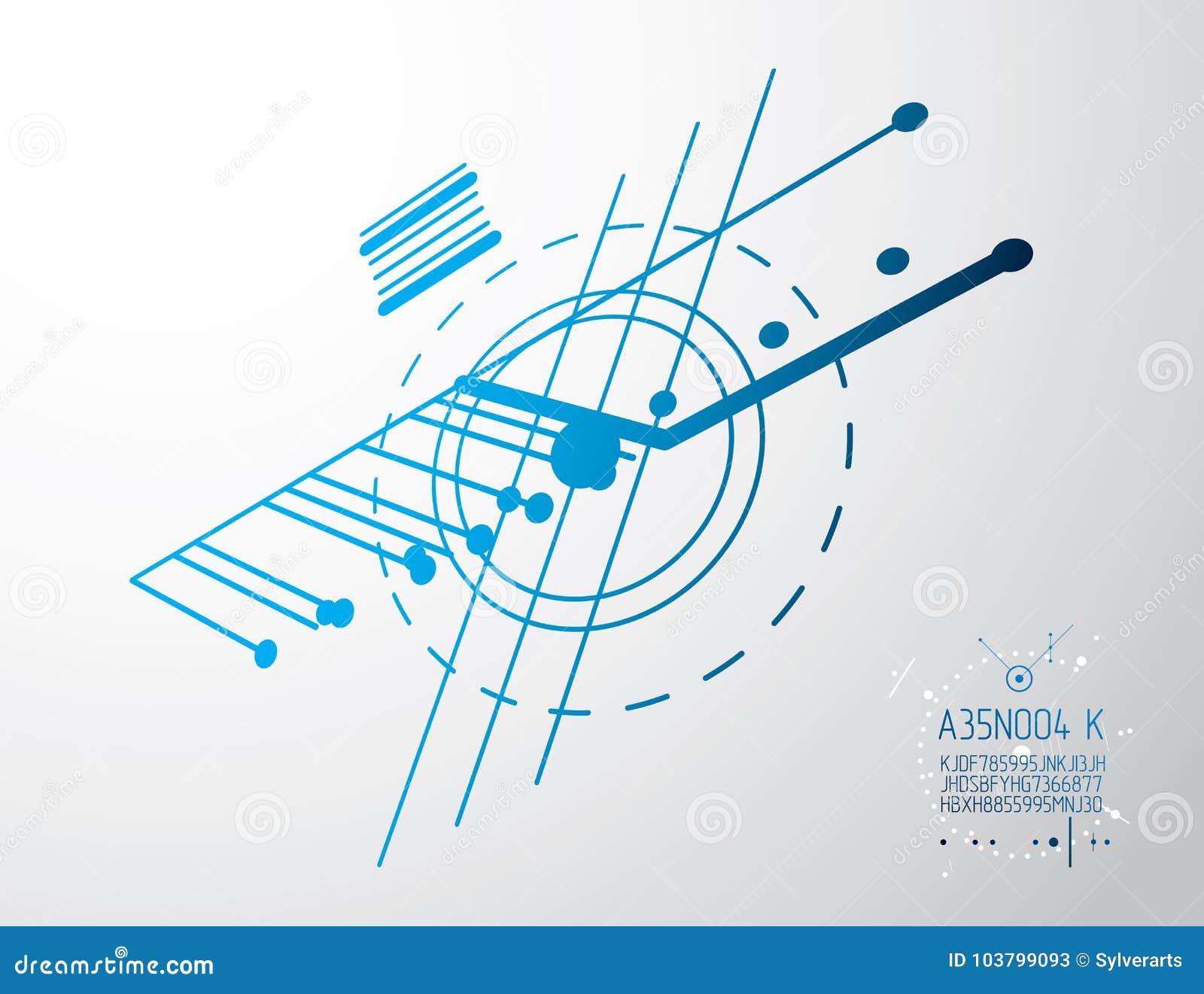 Engineering Technology Vector Wallpaper Made with Circles Stock Vector ...