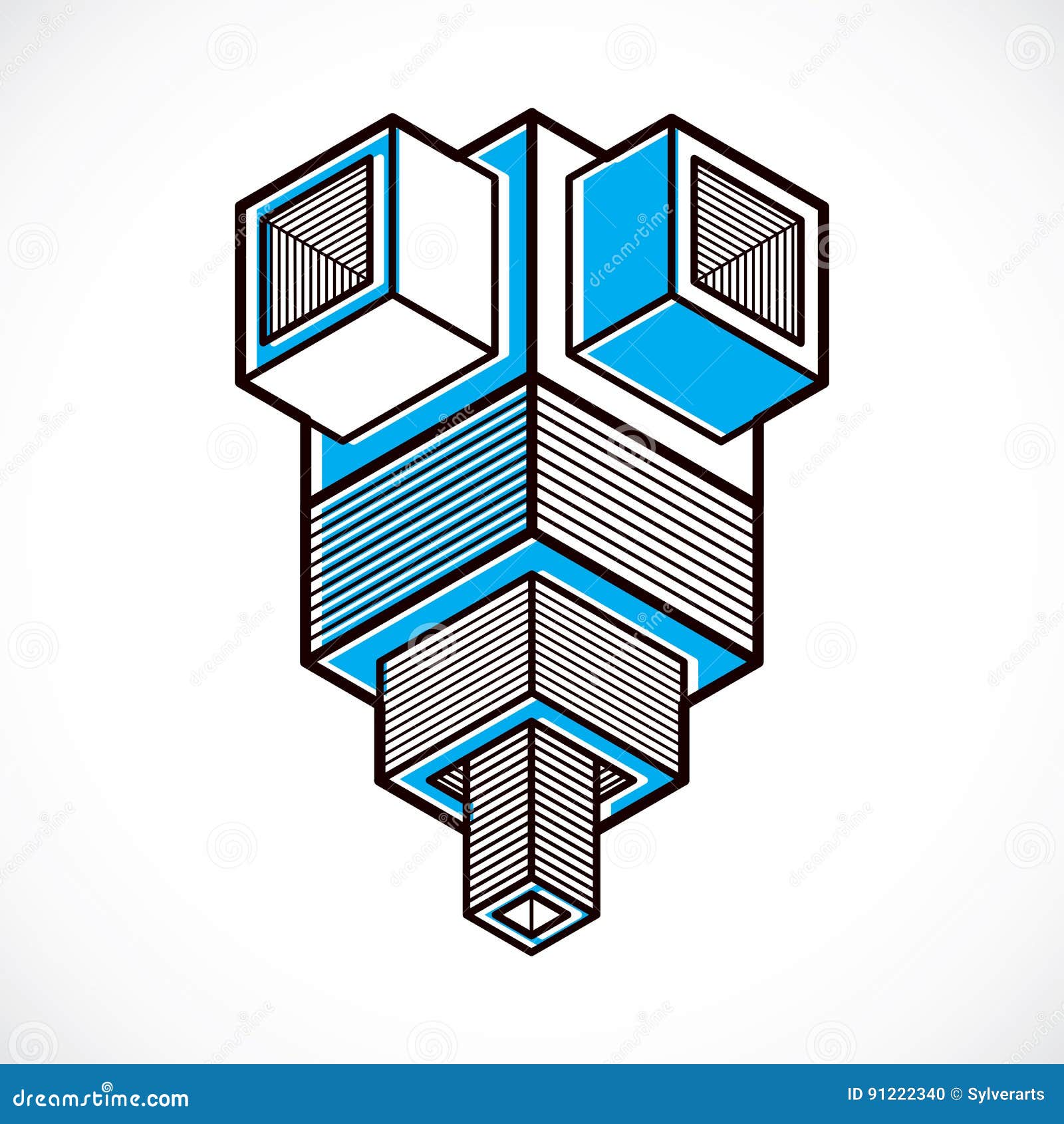 Engineering Three-dimensional Construction, Abstract Trig Stock ...