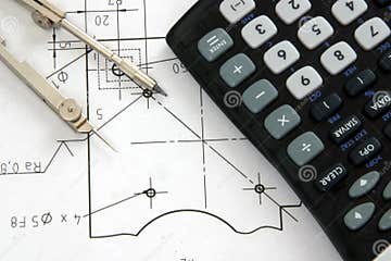 Engineering tools stock photo. Image of construction, measurements ...