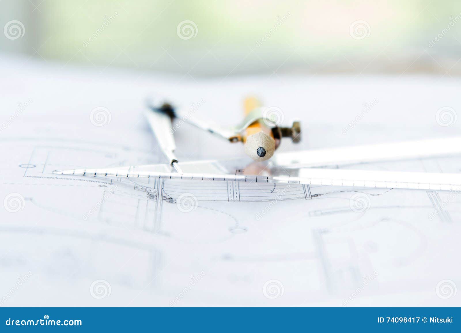 Engineering tools stock image. Image of holding, desk - 74098417