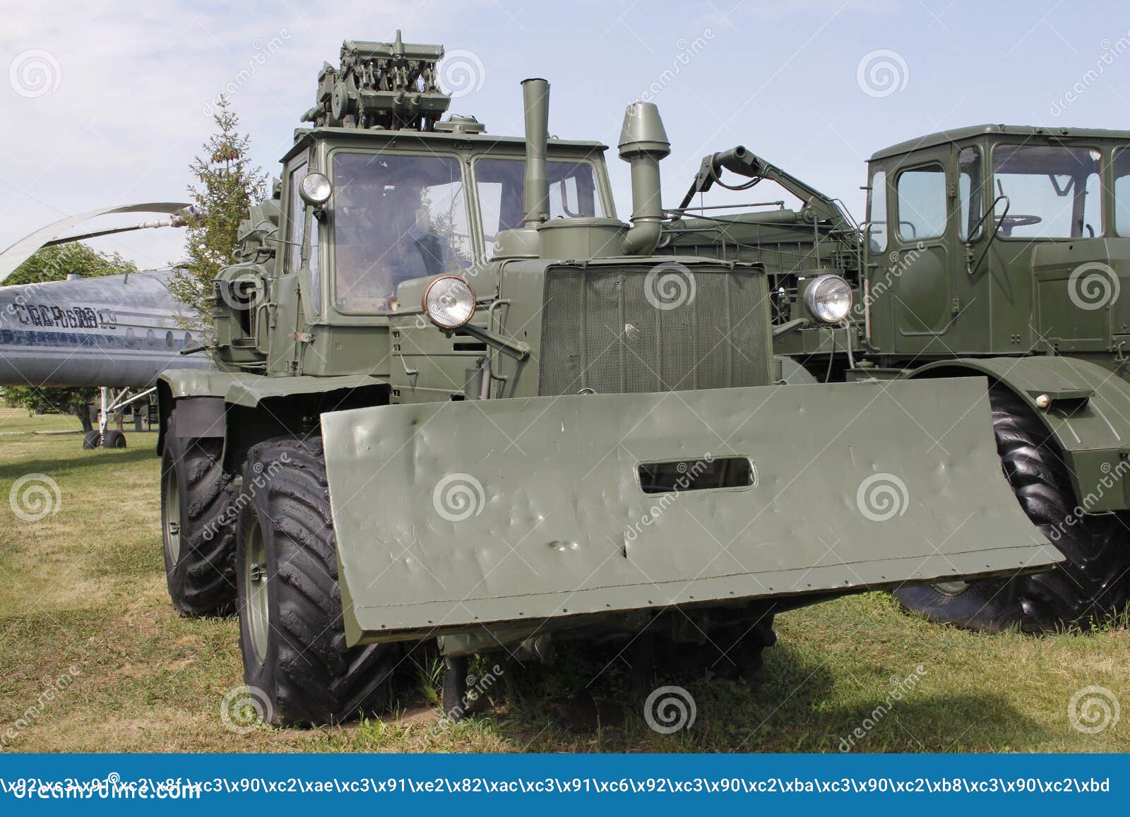 Engineering Vehicle in the Museum of Technology Editorial Stock Photo ...