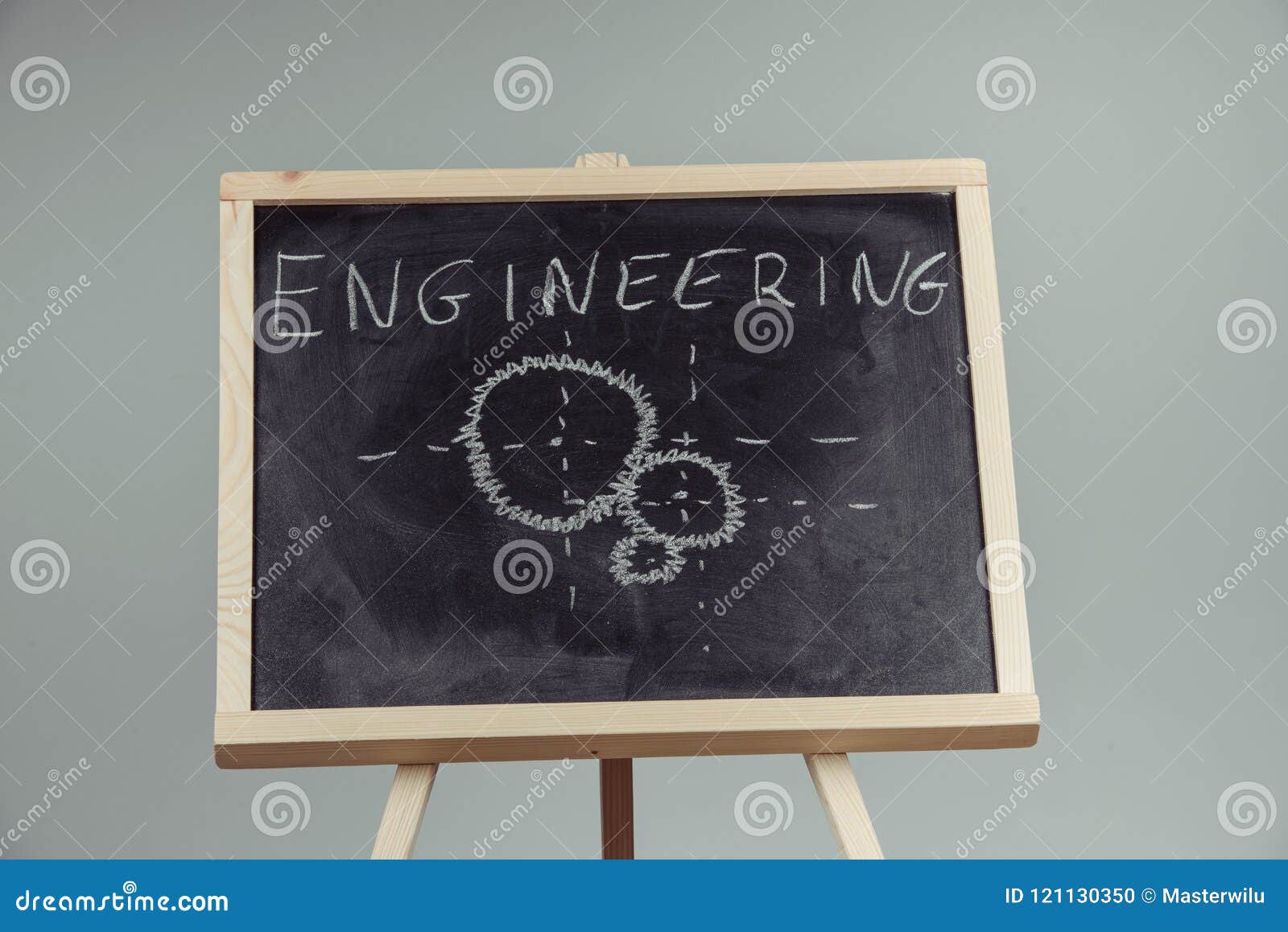 Engineering Word Written on Chalkboard Stock Photo - Image of mechanics ...